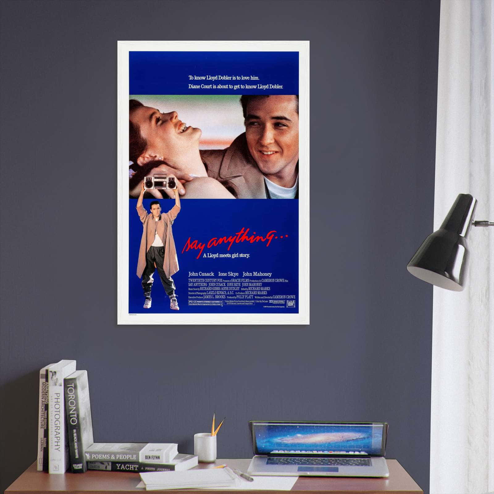 Say Anything... (1989) Movie Poster Print - Citiesbox