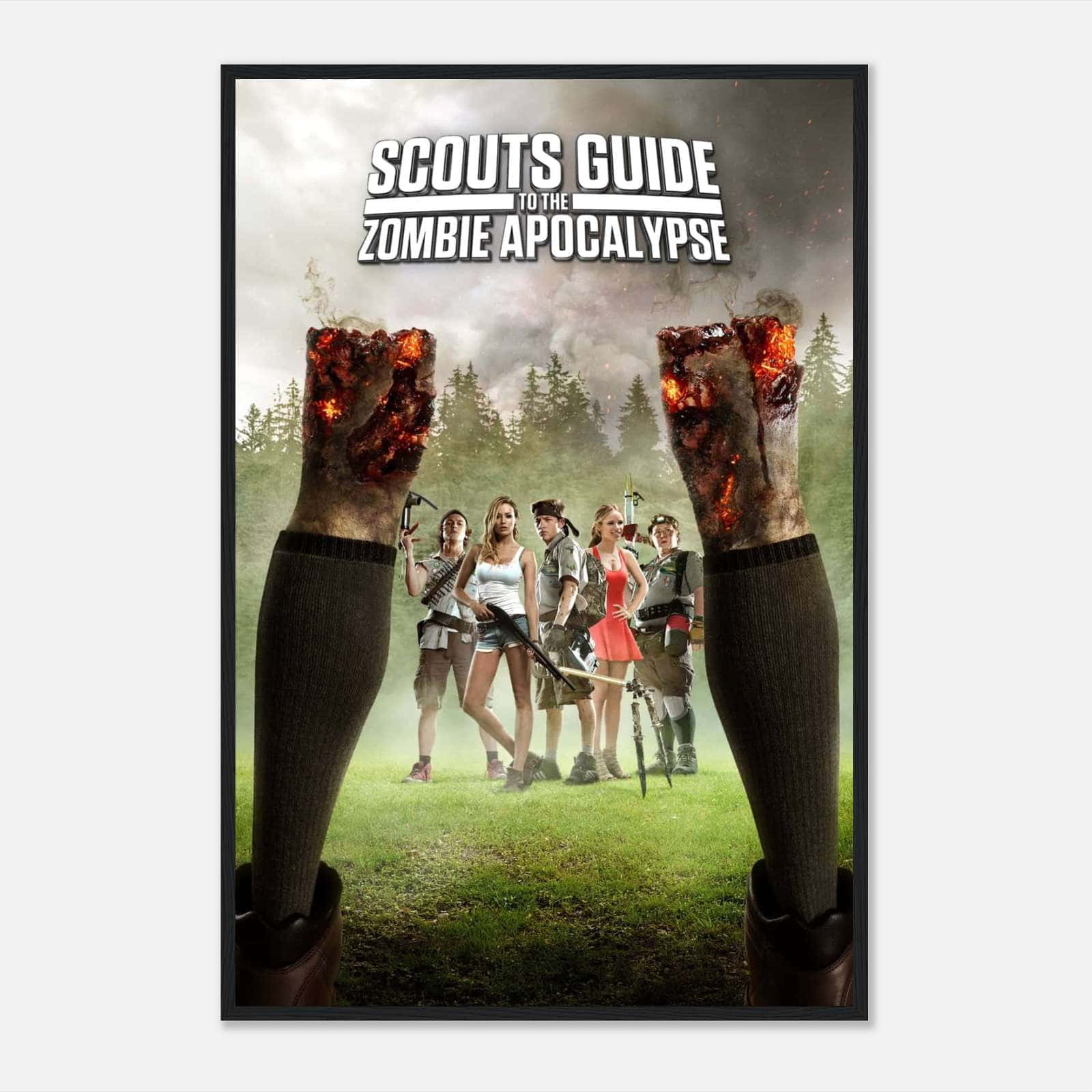 Scouts Guide to the Zombie Apocalypse (2015) Movie Poster Print - Citiesbox