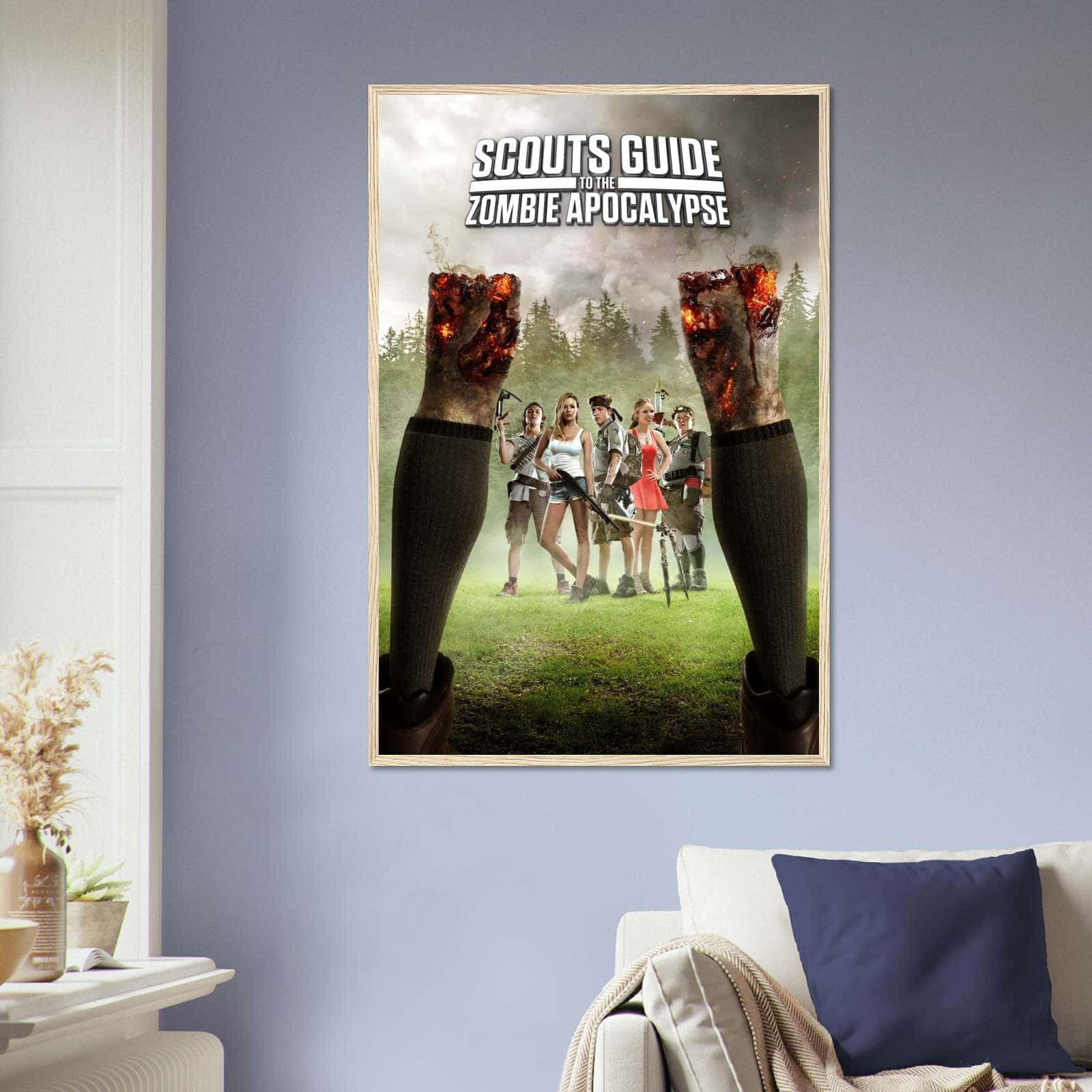 Scouts Guide to the Zombie Apocalypse (2015) Movie Poster Print - Citiesbox