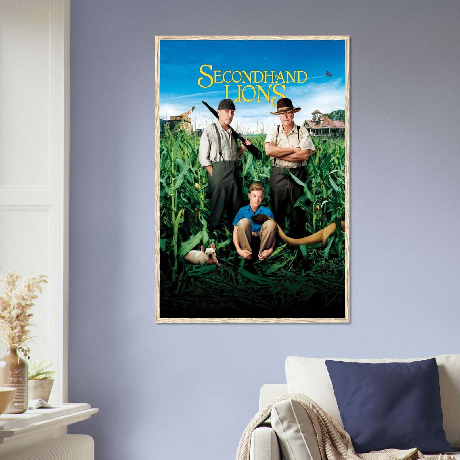 Secondhand Lions (2003) Movie Poster Print - Citiesbox