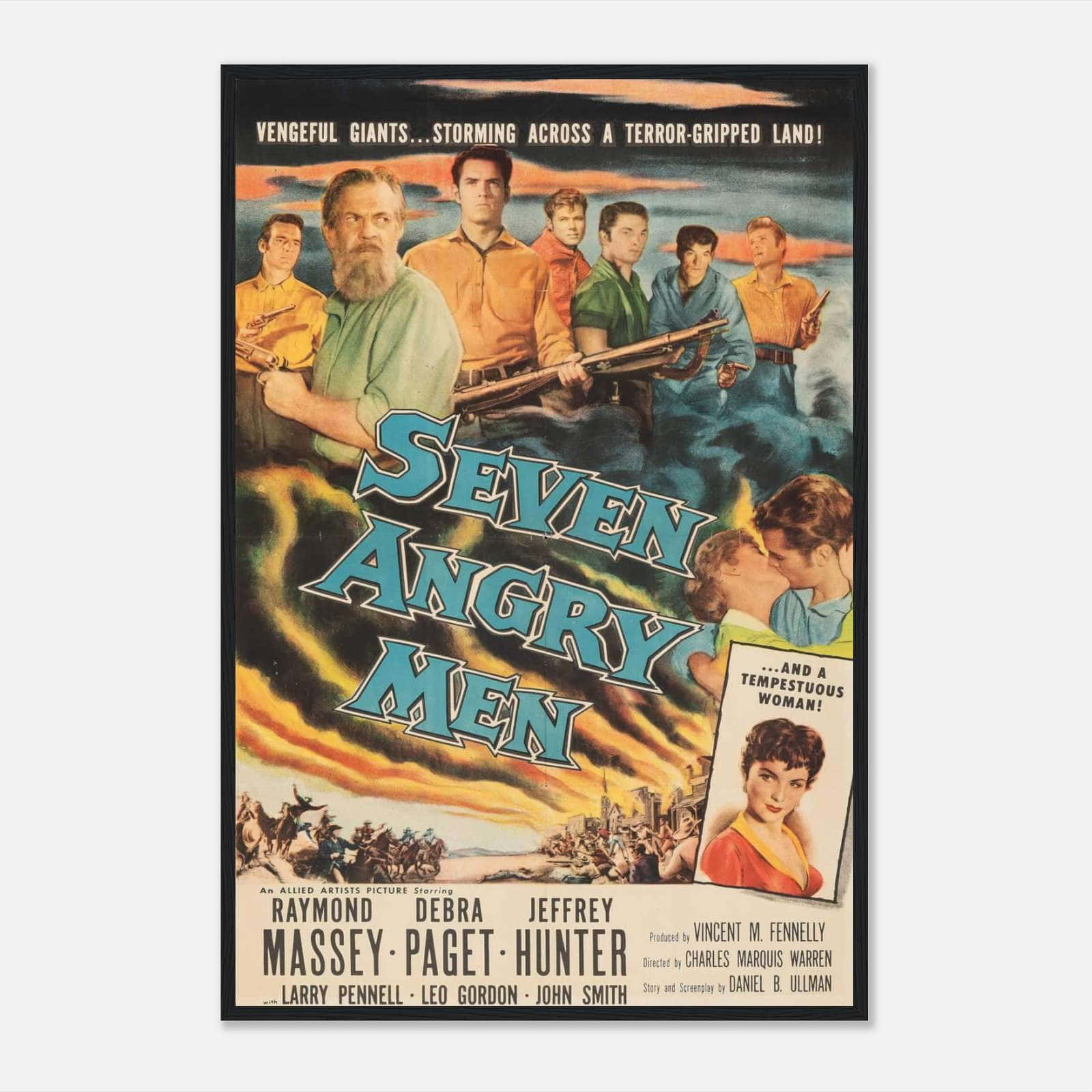 Seven Angry Men (1955) Movie Poster Print - Citiesbox