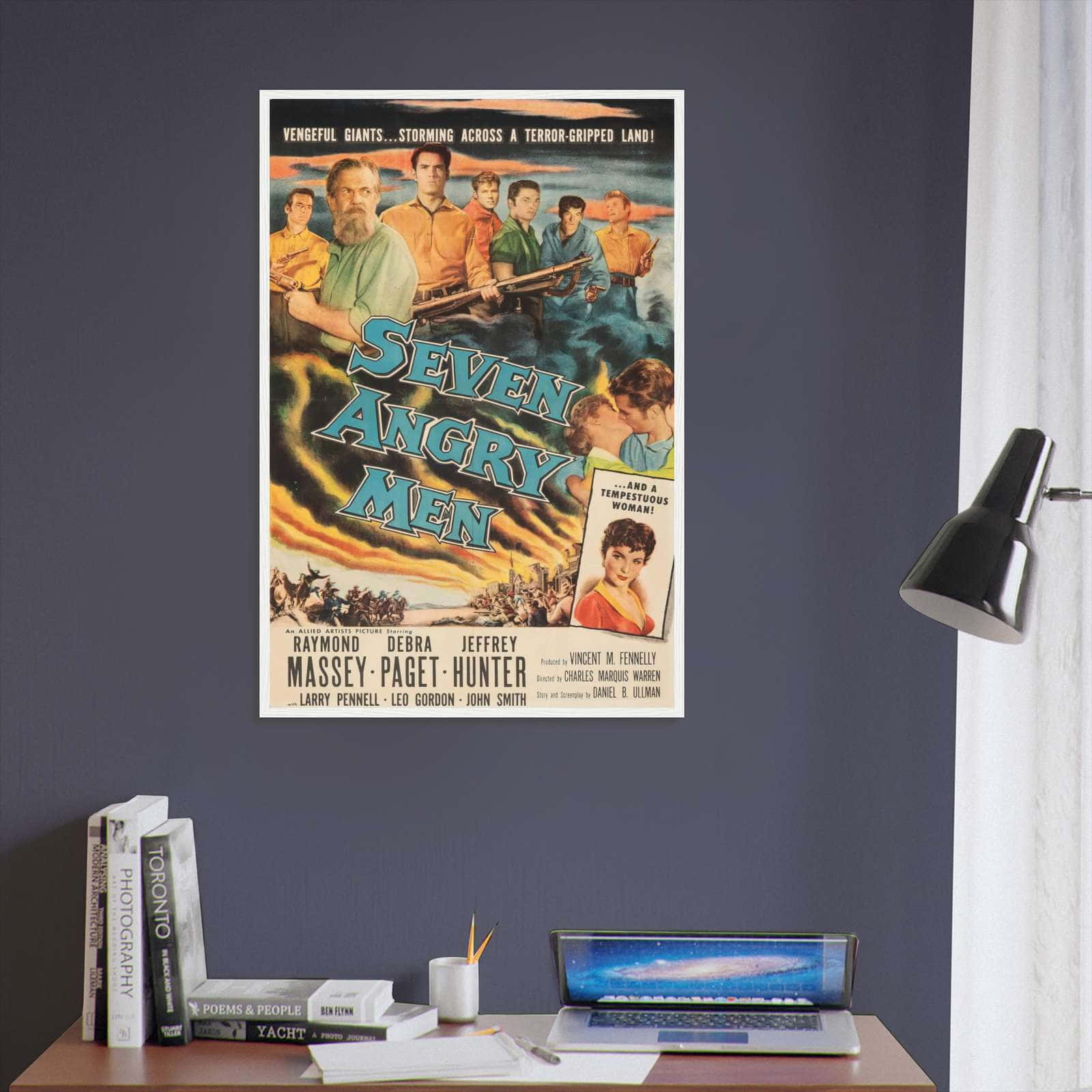 Seven Angry Men (1955) Movie Poster Print - Citiesbox
