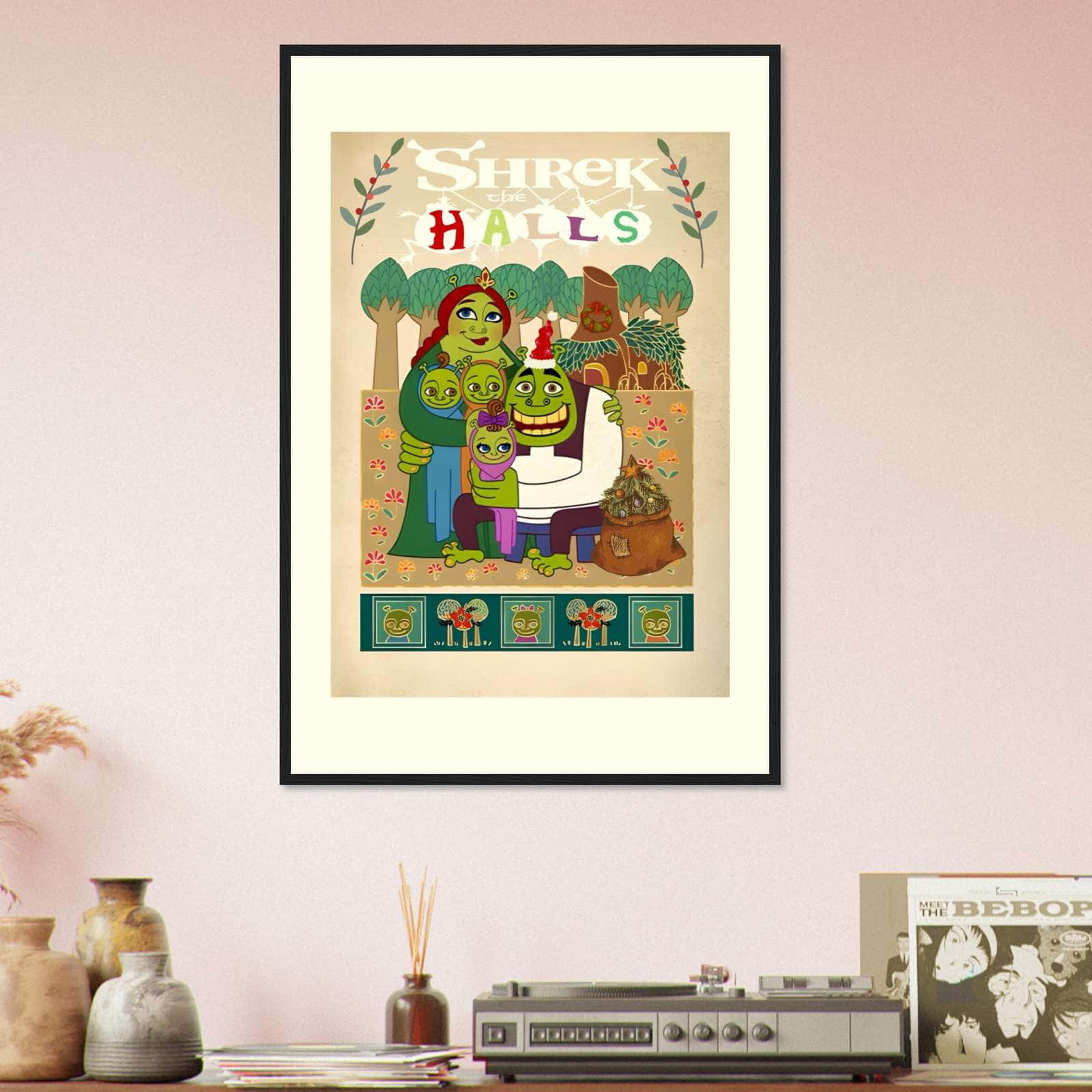 Shrek the Halls (2007) Movie Poster Print - Citiesbox
