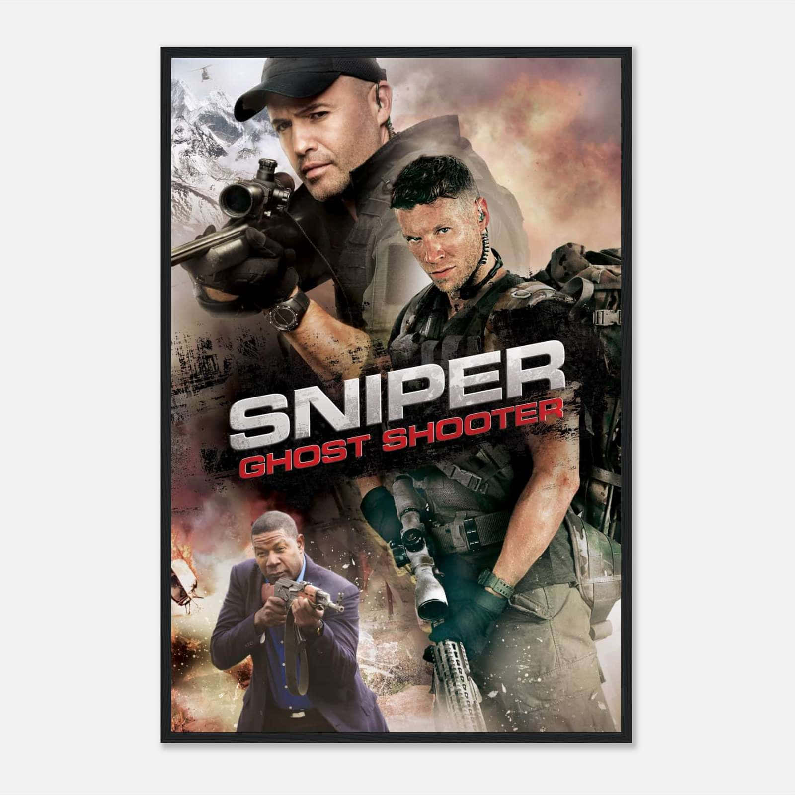 Sniper: Ghost Shooter (2016) Movie Poster Print - Citiesbox