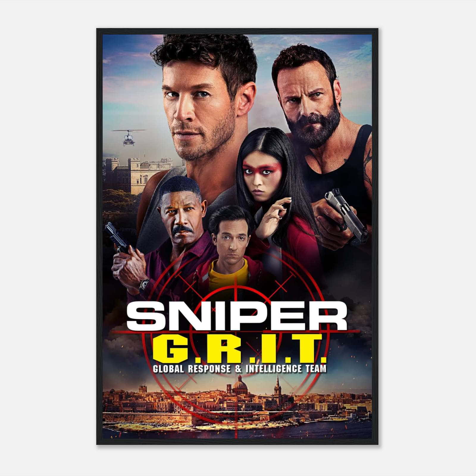 Sniper: G.R.I.T. - Global Response & Intelligence Team (2023) Movie Poster Print - Citiesbox