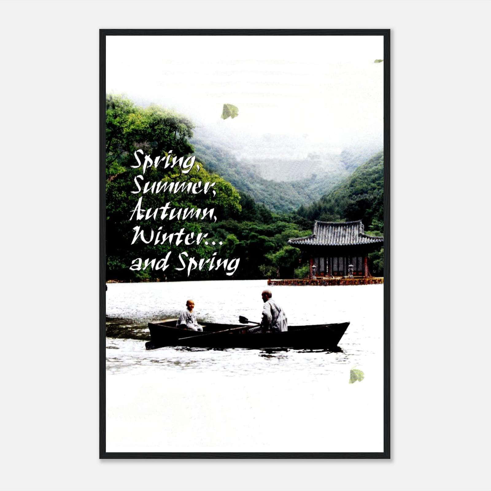Spring, Summer, Fall, Winter... and Spring (2003) Movie Poster Print ...