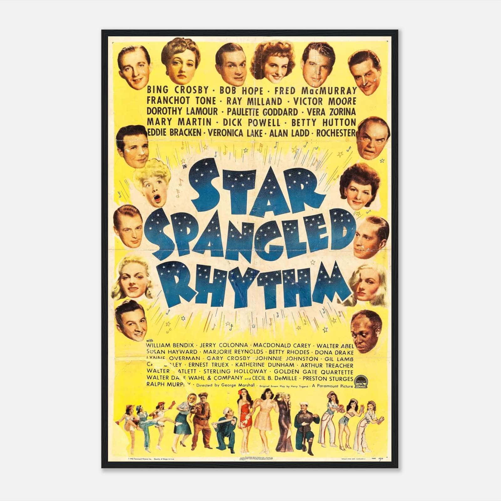 Star Spangled Rhythm (1942) Movie Poster Print - Citiesbox