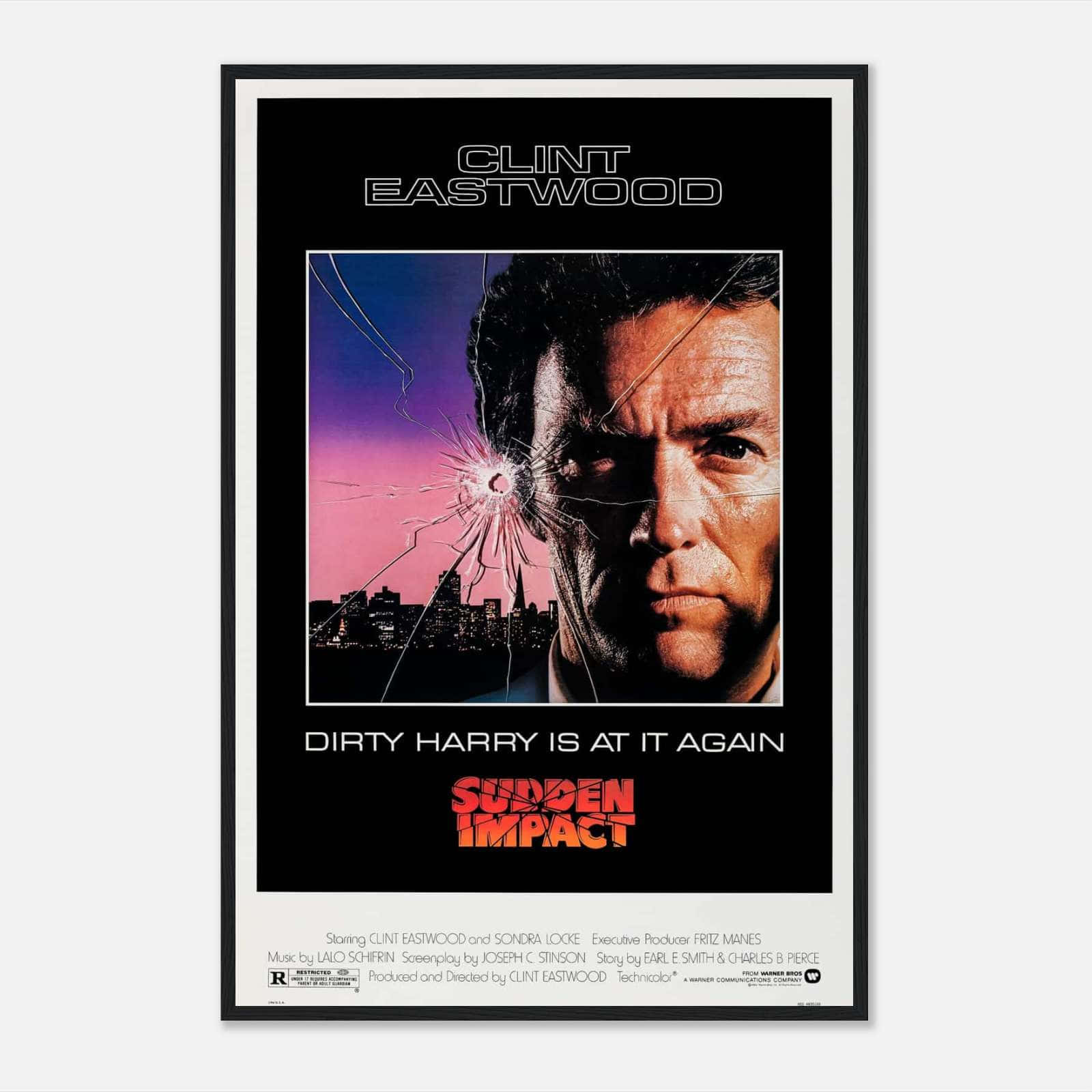 Sudden Impact (1983) Movie Poster Print - Citiesbox
