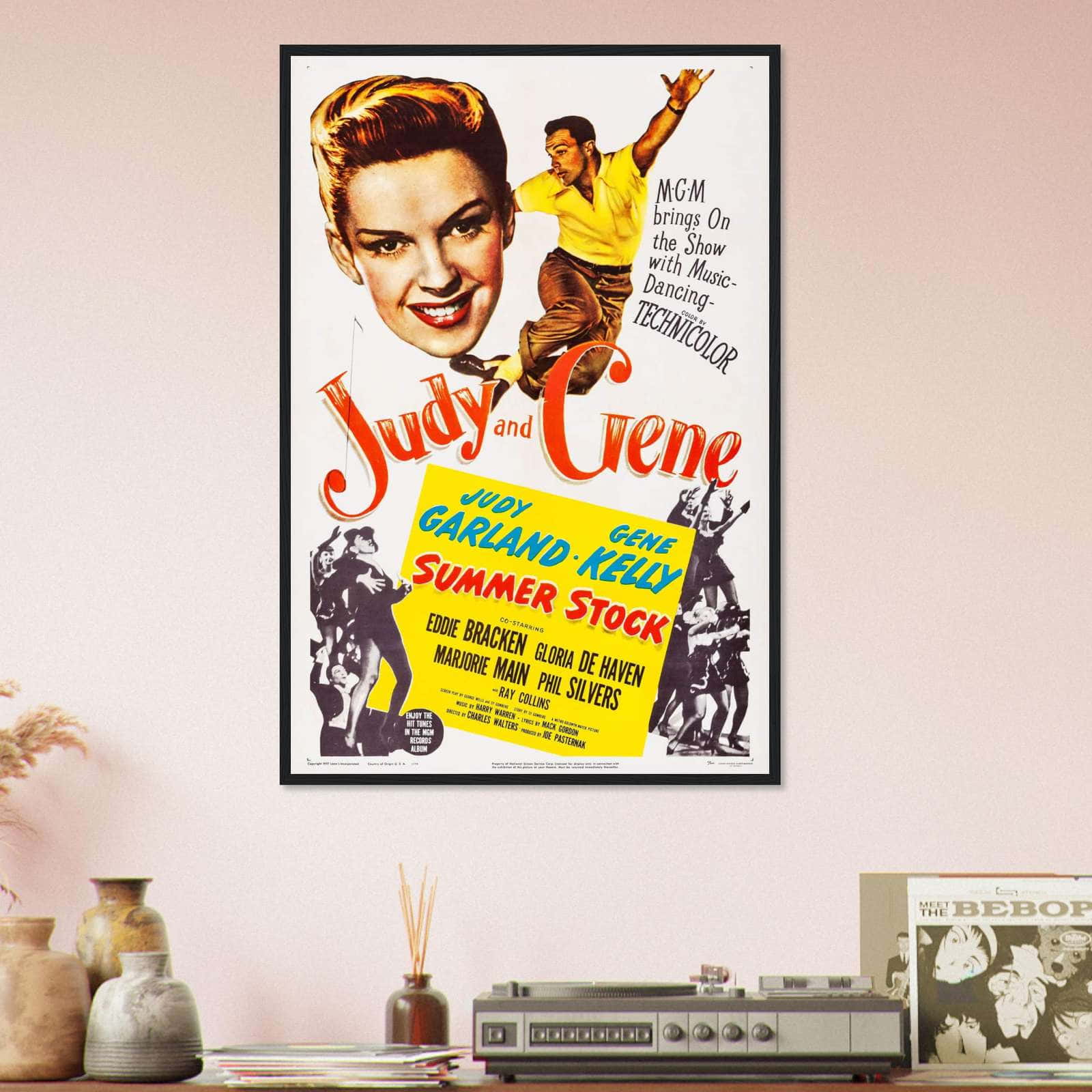 Summer Stock (1950) Movie Poster Print - Citiesbox