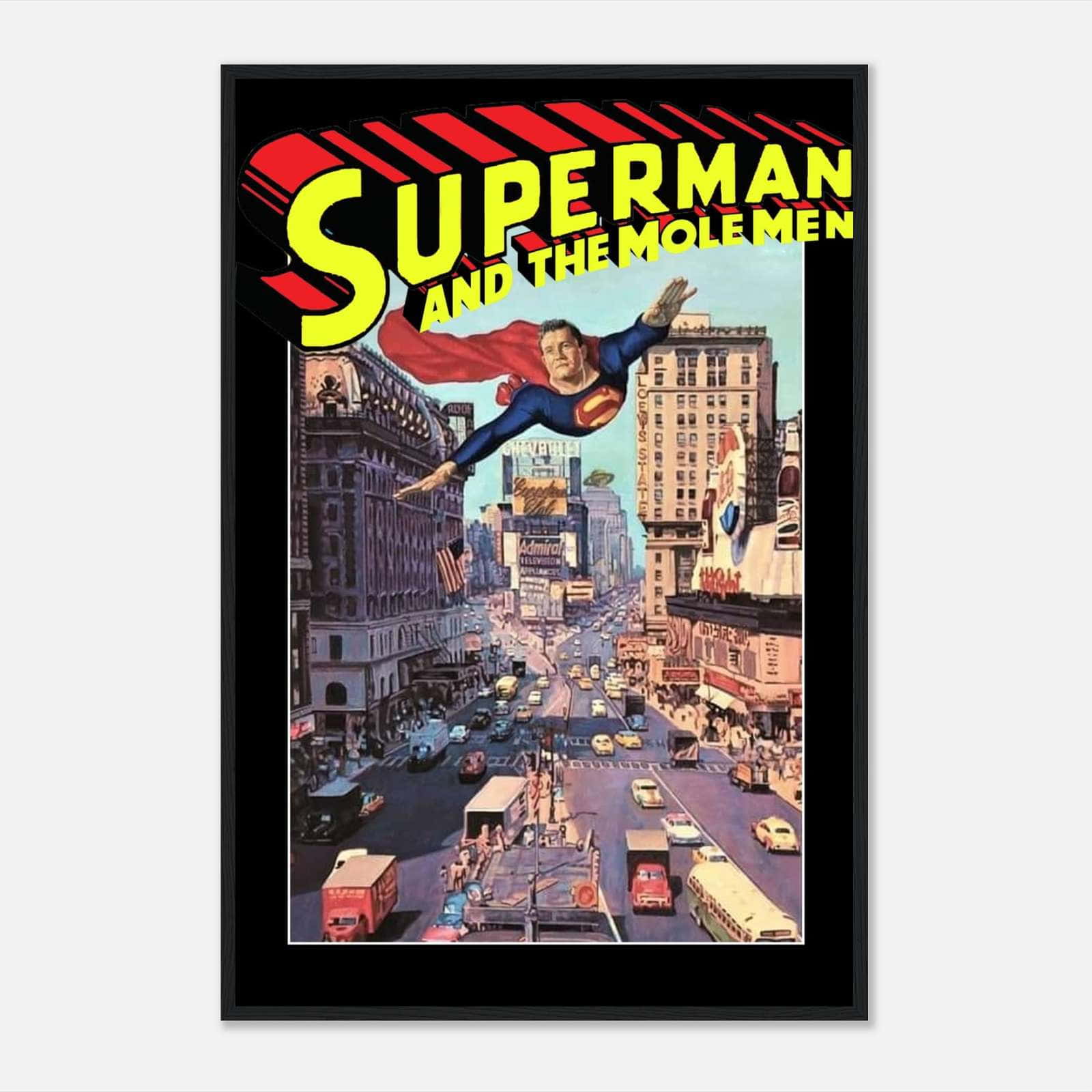 Superman and the Mole-Men (1951) Movie Poster Print - Citiesbox