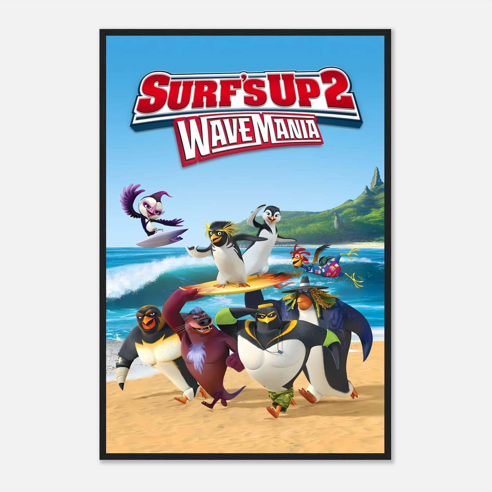 Surf's Up 2: WaveMania (2017) Movie Poster Print - Citiesbox