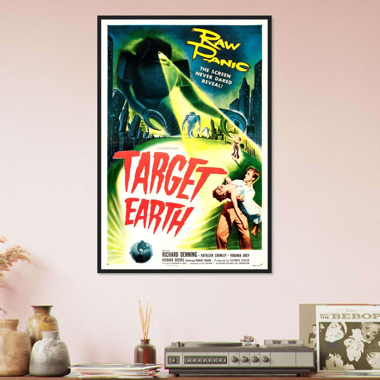 Target Earth (1954) Movie Poster Print - Citiesbox