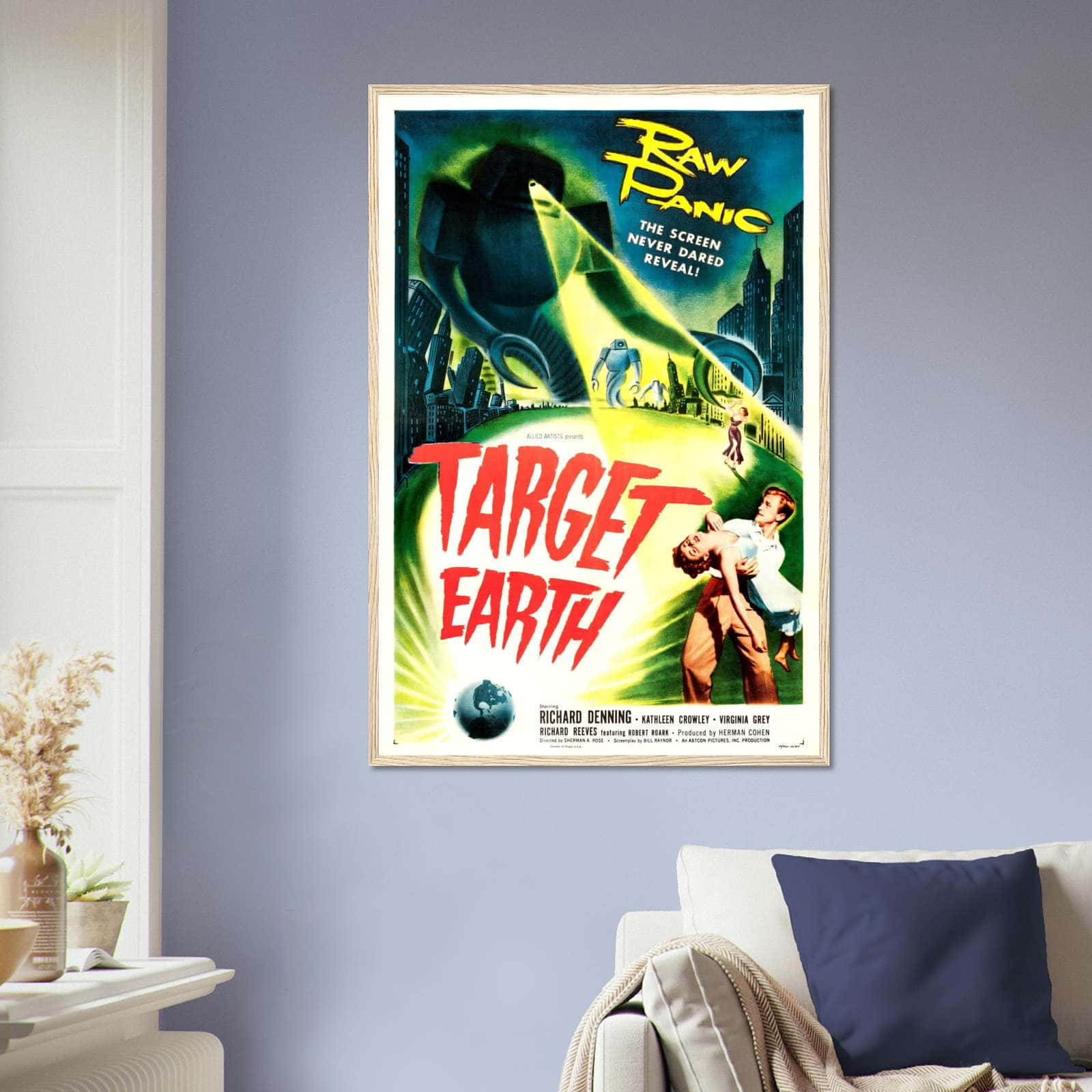 Target Earth (1954) Movie Poster Print - Citiesbox