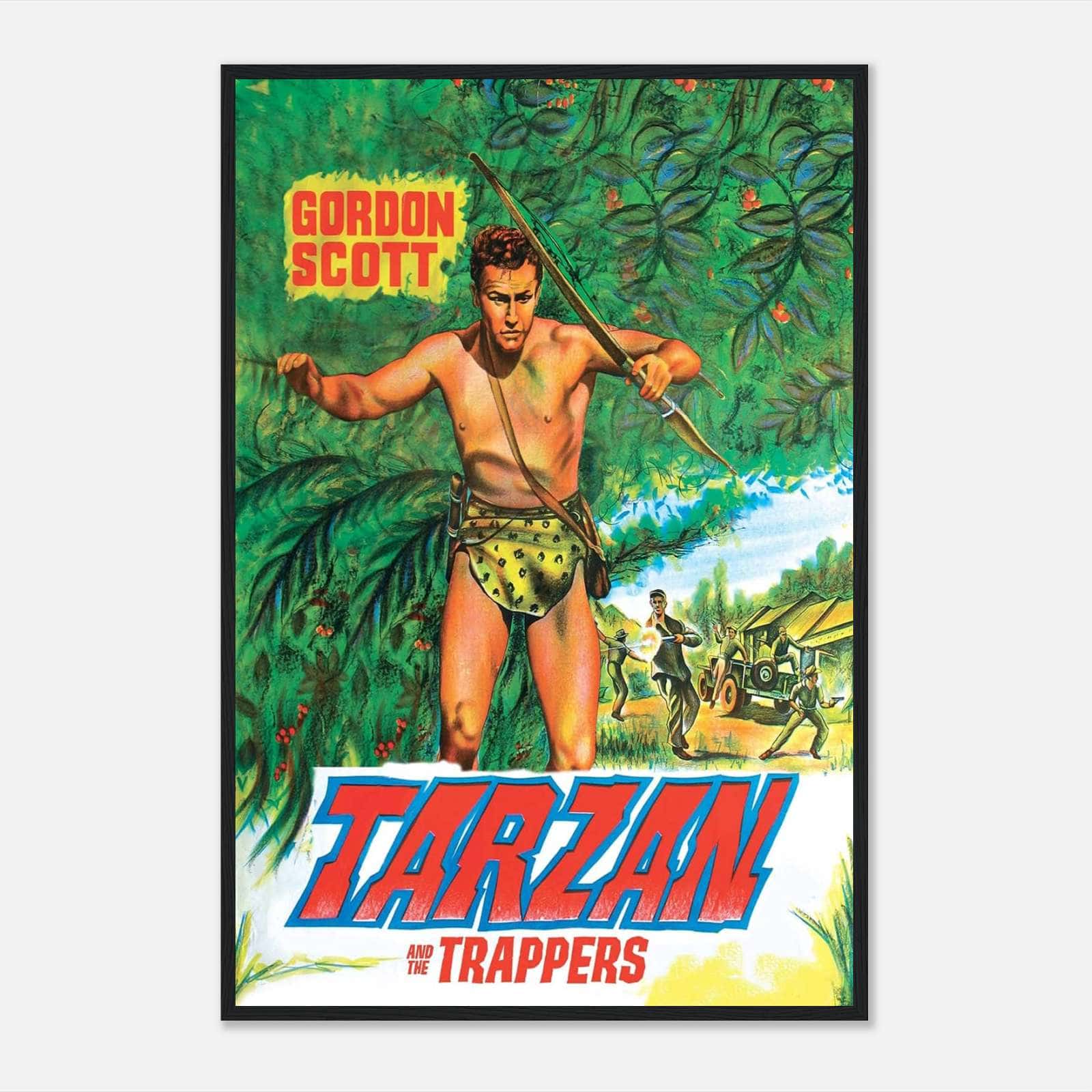 Tarzan and the Trappers (1958) Movie Poster Print - Citiesbox