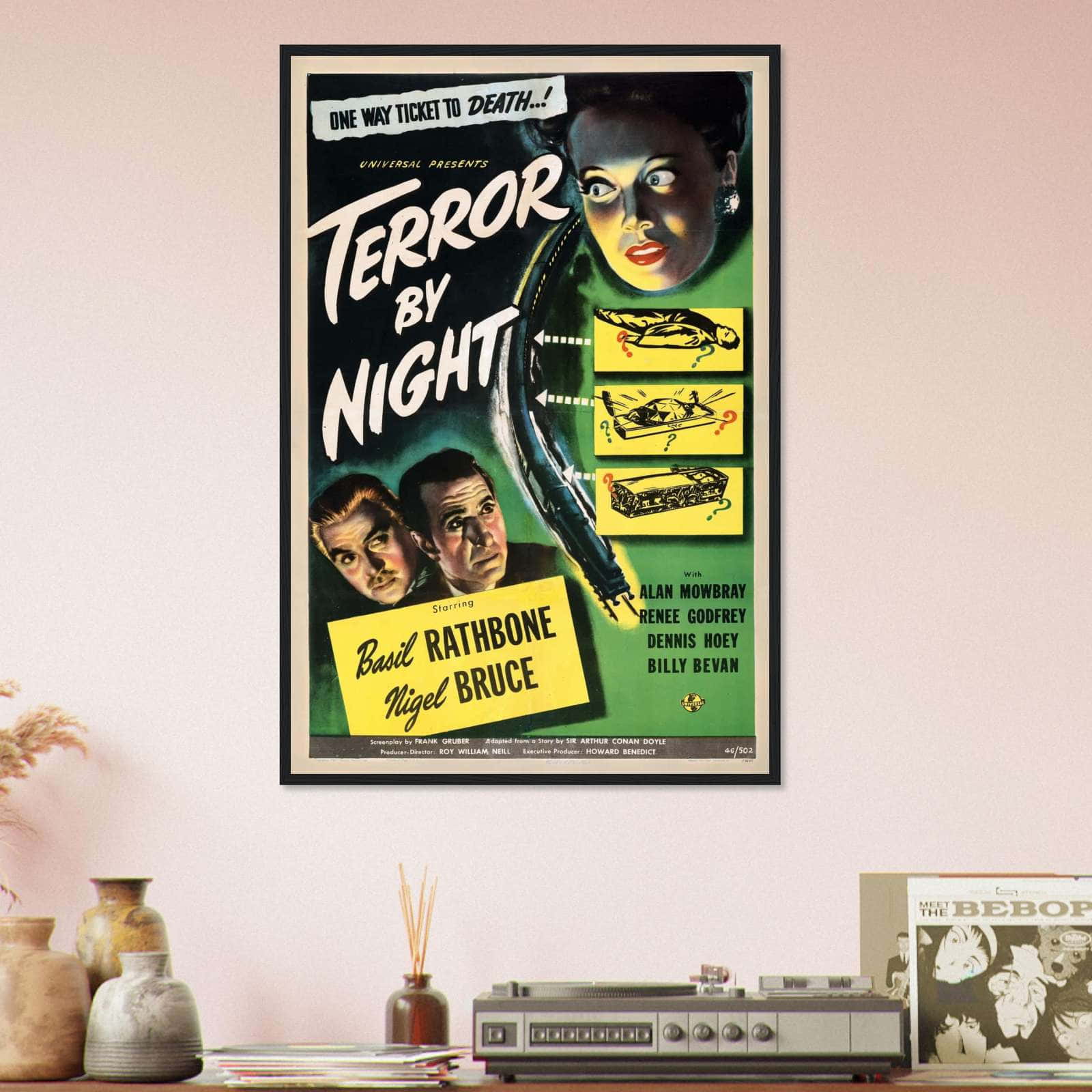 Terror by Night (1946) Movie Poster Print - Citiesbox