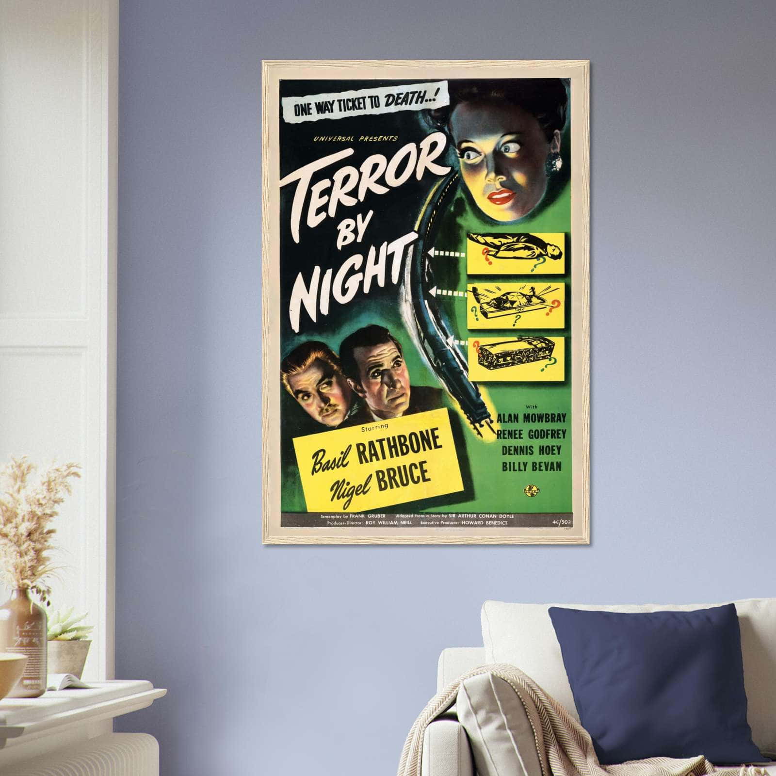 Terror by Night (1946) Movie Poster Print - Citiesbox