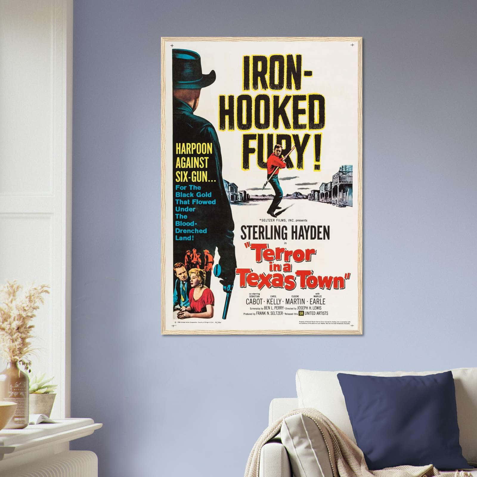 Terror in a Texas Town (1958) Movie Poster Print - Citiesbox