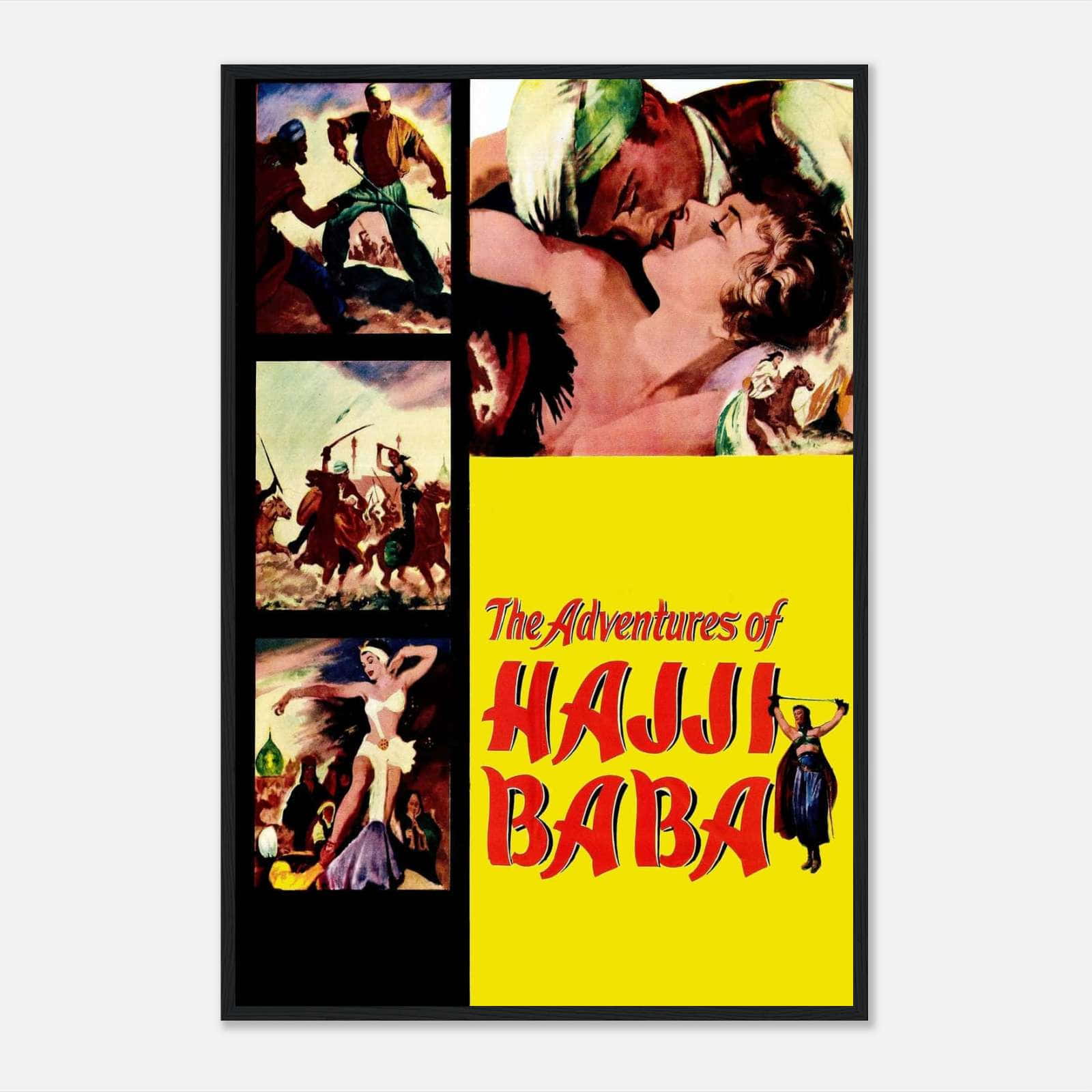 The Adventures of Hajji Baba (1954) Movie Poster Print - Citiesbox
