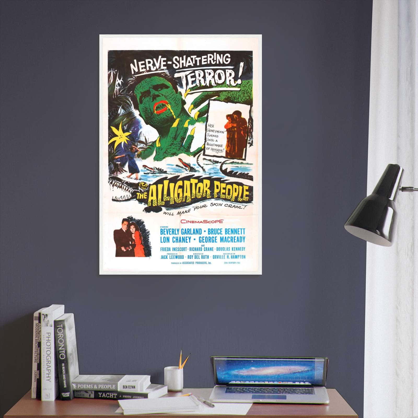 The Alligator People (1959) Movie Poster Print - Citiesbox