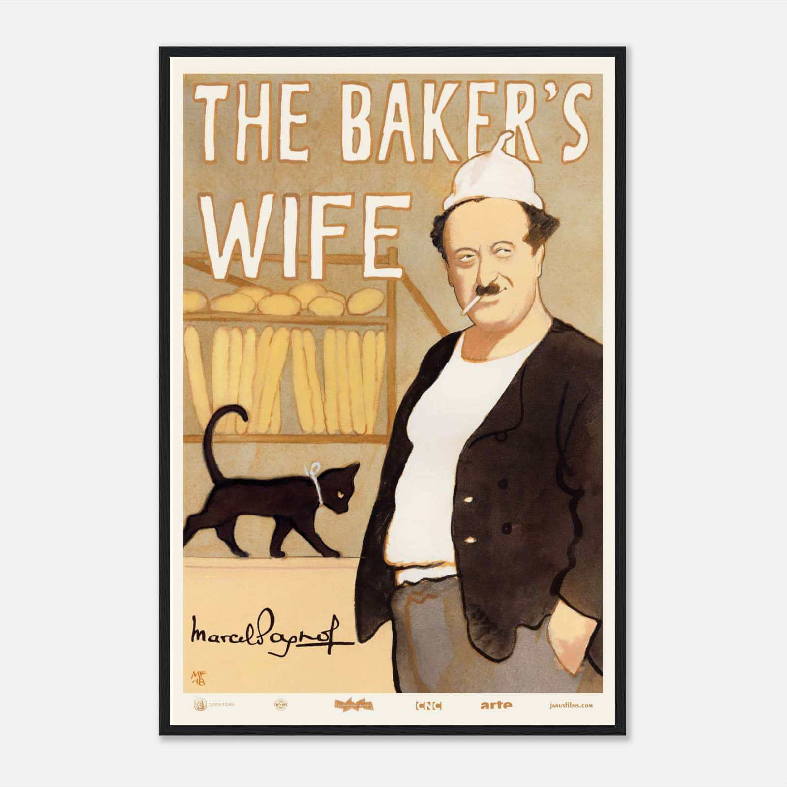 The Baker's Wife (1938) Movie Poster Print - Citiesbox