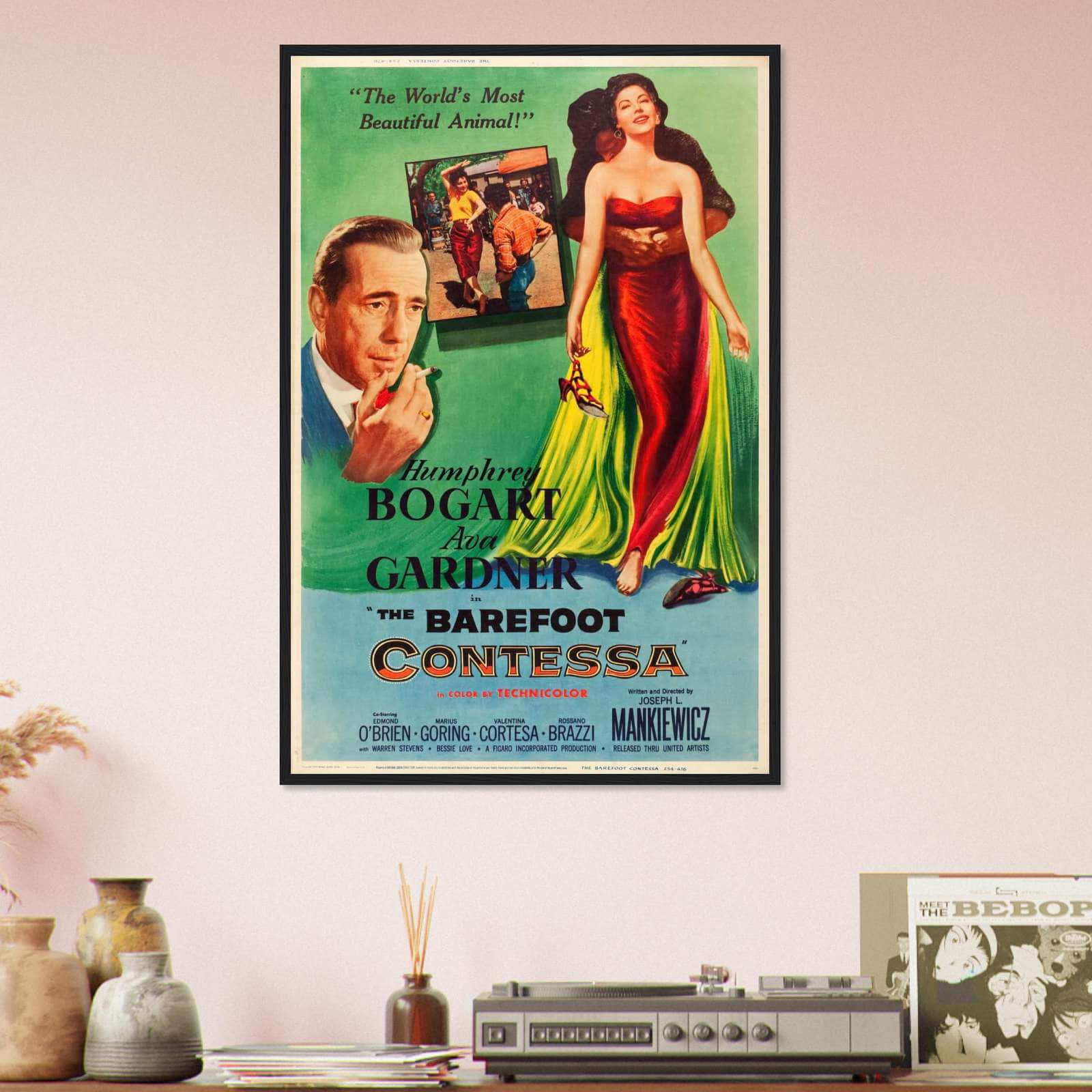 The Barefoot Contessa (1954) Movie Poster Print - Citiesbox