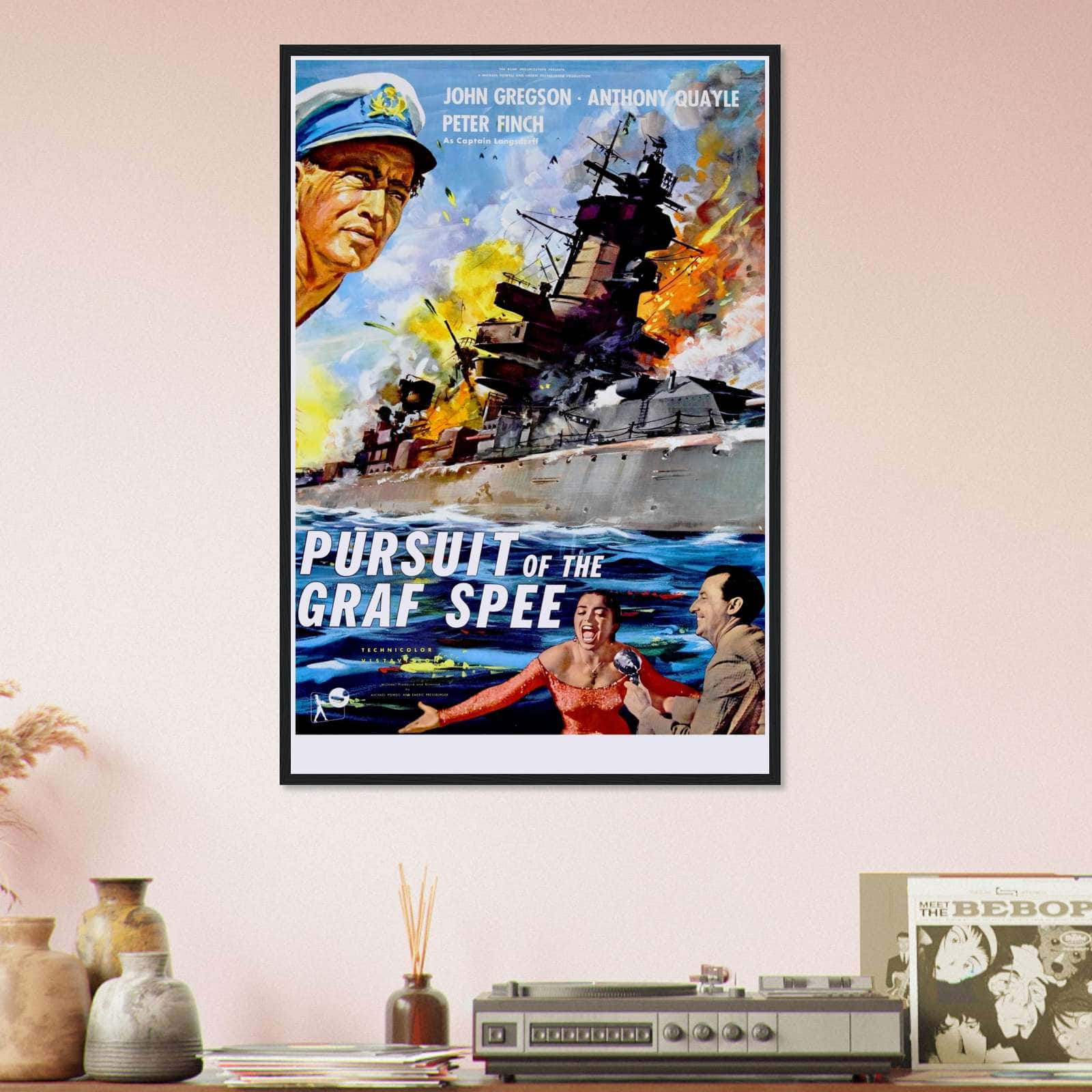 The Battle of the River Plate (1956) Movie Poster Print - Citiesbox