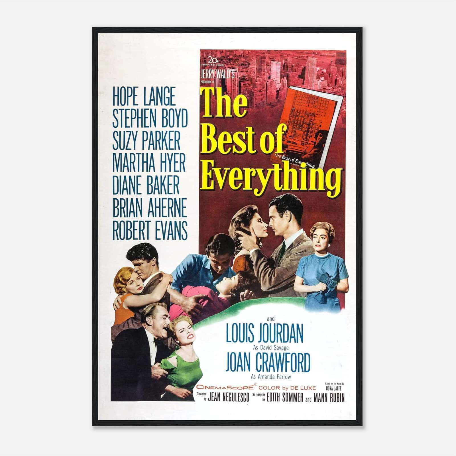 The Best of Everything (1959) Movie Poster Print - Citiesbox