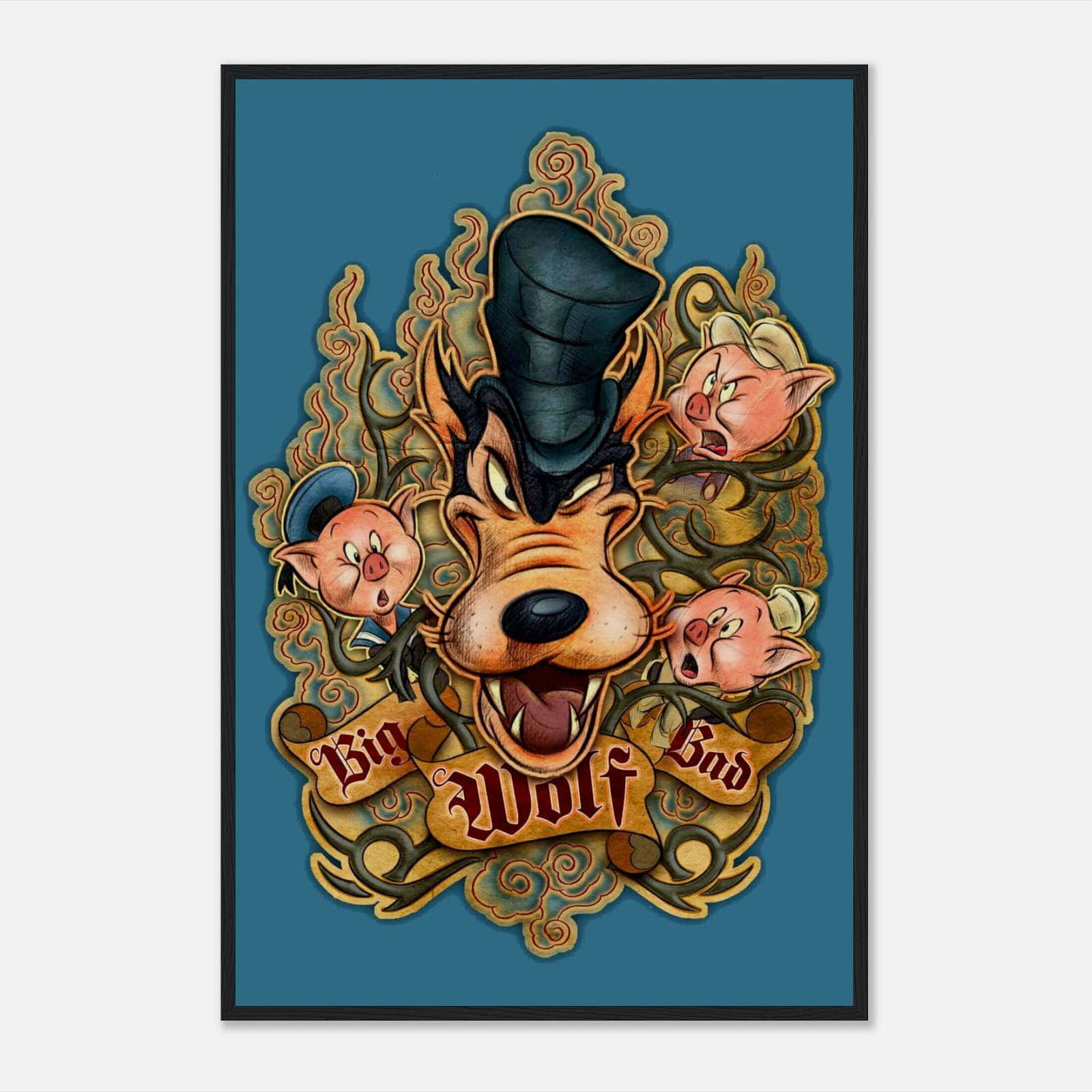 The Big Bad Wolf (1934) Movie Poster Print - Citiesbox