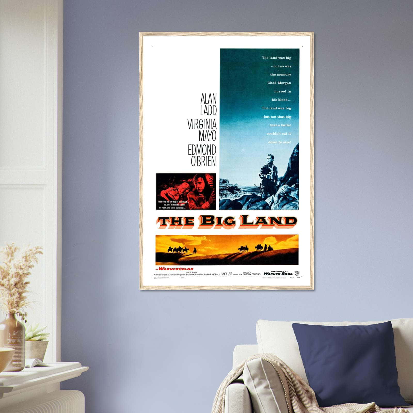 The Big Land (1957) Movie Poster Print - Citiesbox