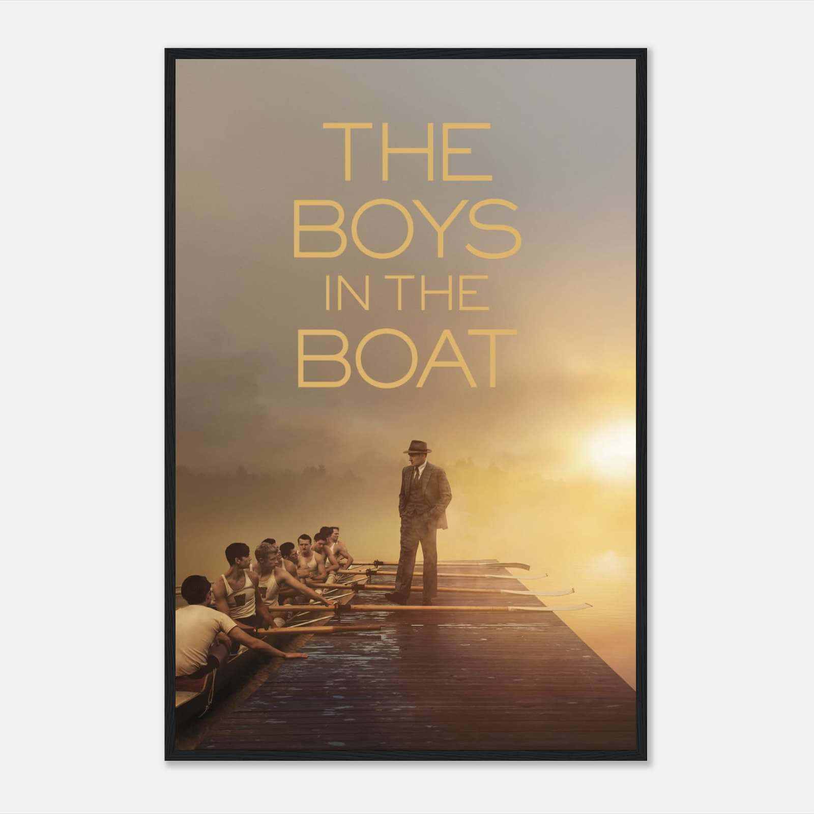 The Boys in the Boat (2023) Movie Poster Print - Citiesbox