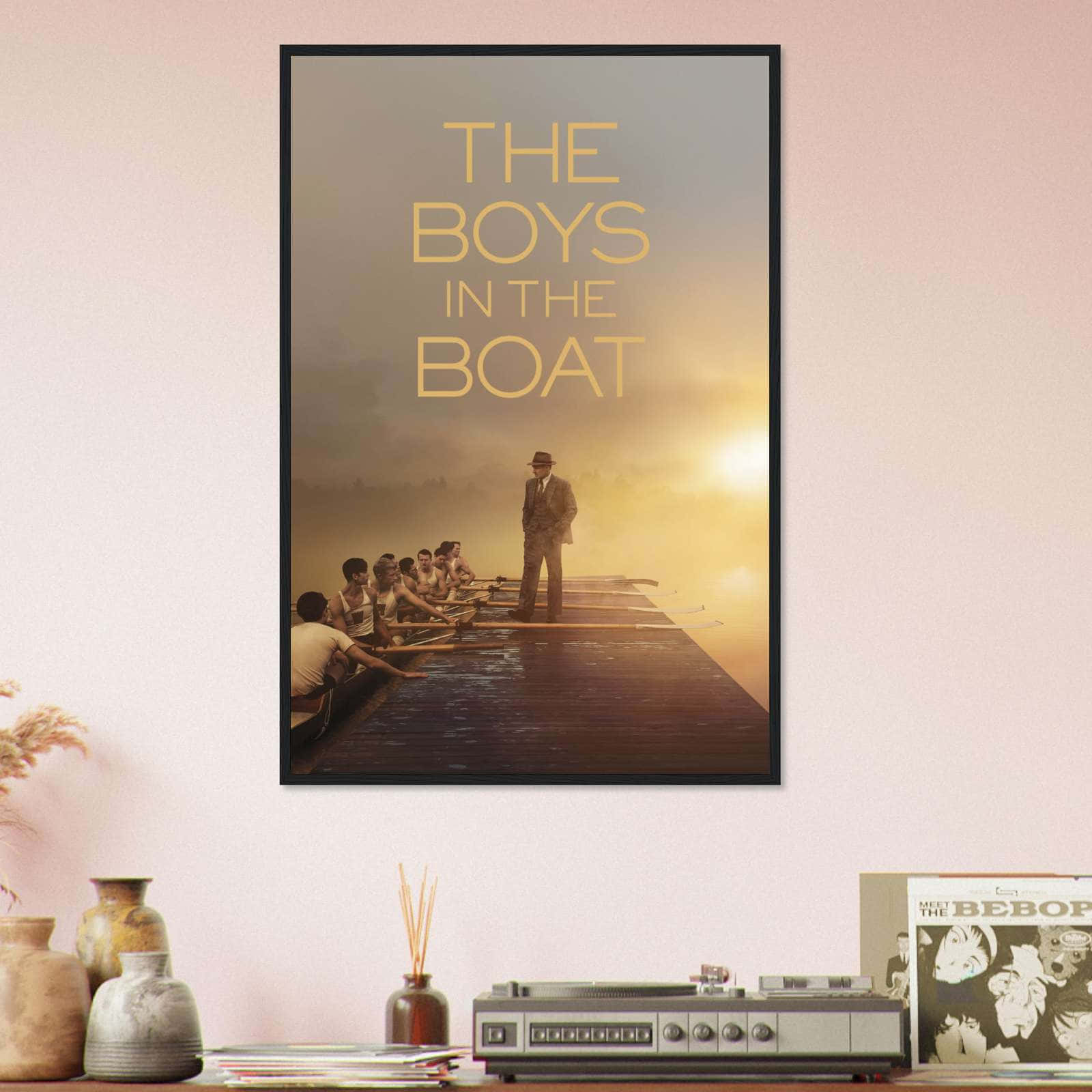The Boys in the Boat (2023) Movie Poster Print - Citiesbox