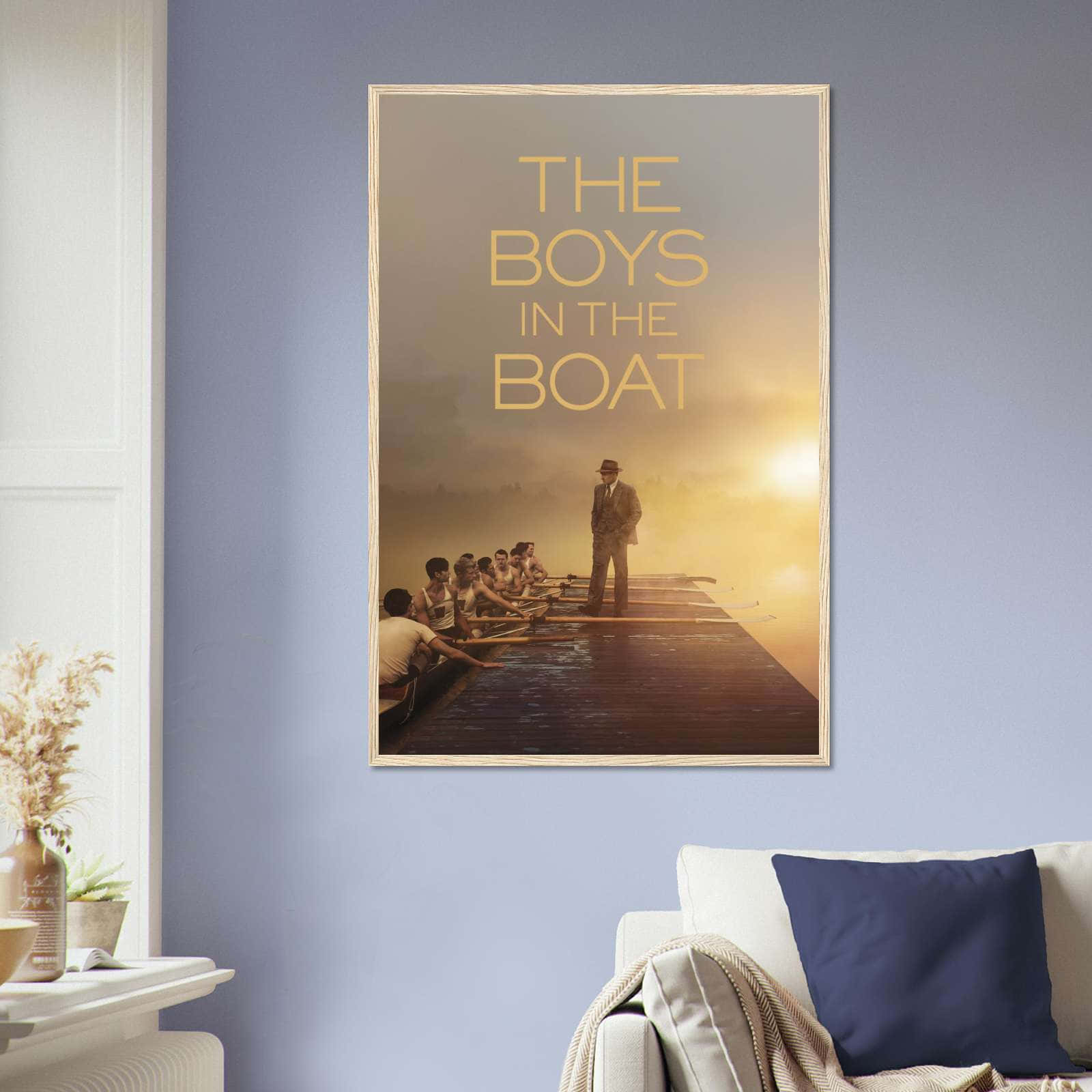 The Boys in the Boat (2023) Movie Poster Print - Citiesbox