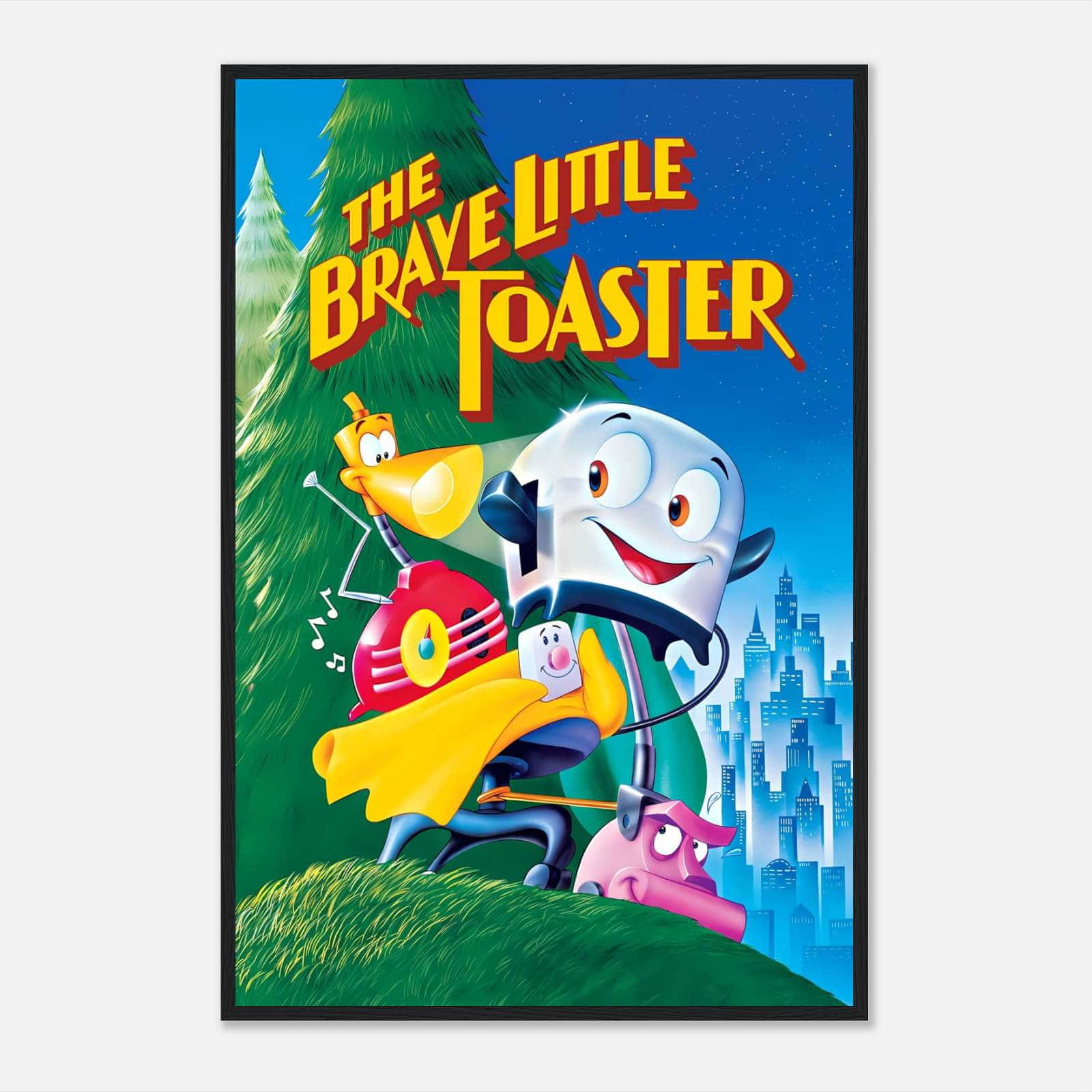 The Brave Little Toaster (1987) Movie Poster Print - Citiesbox