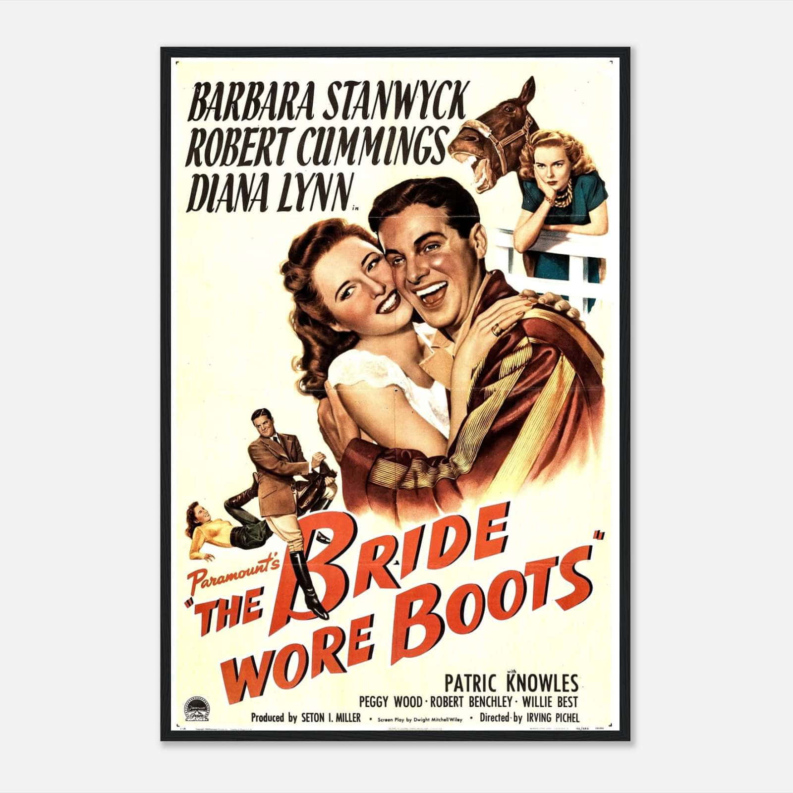The Bride Wore Boots (1946) Movie Poster Print - Citiesbox