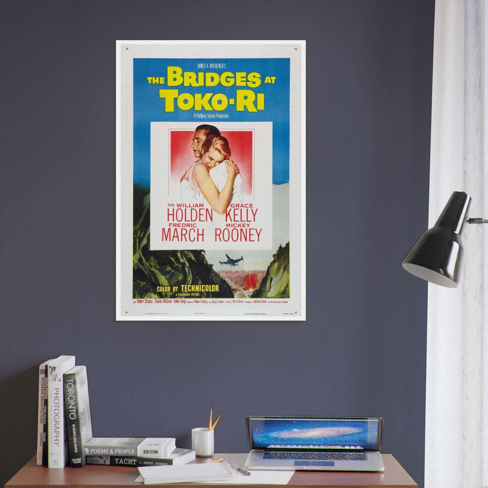 The Bridges at Toko-Ri (1954) Movie Poster Print - Citiesbox