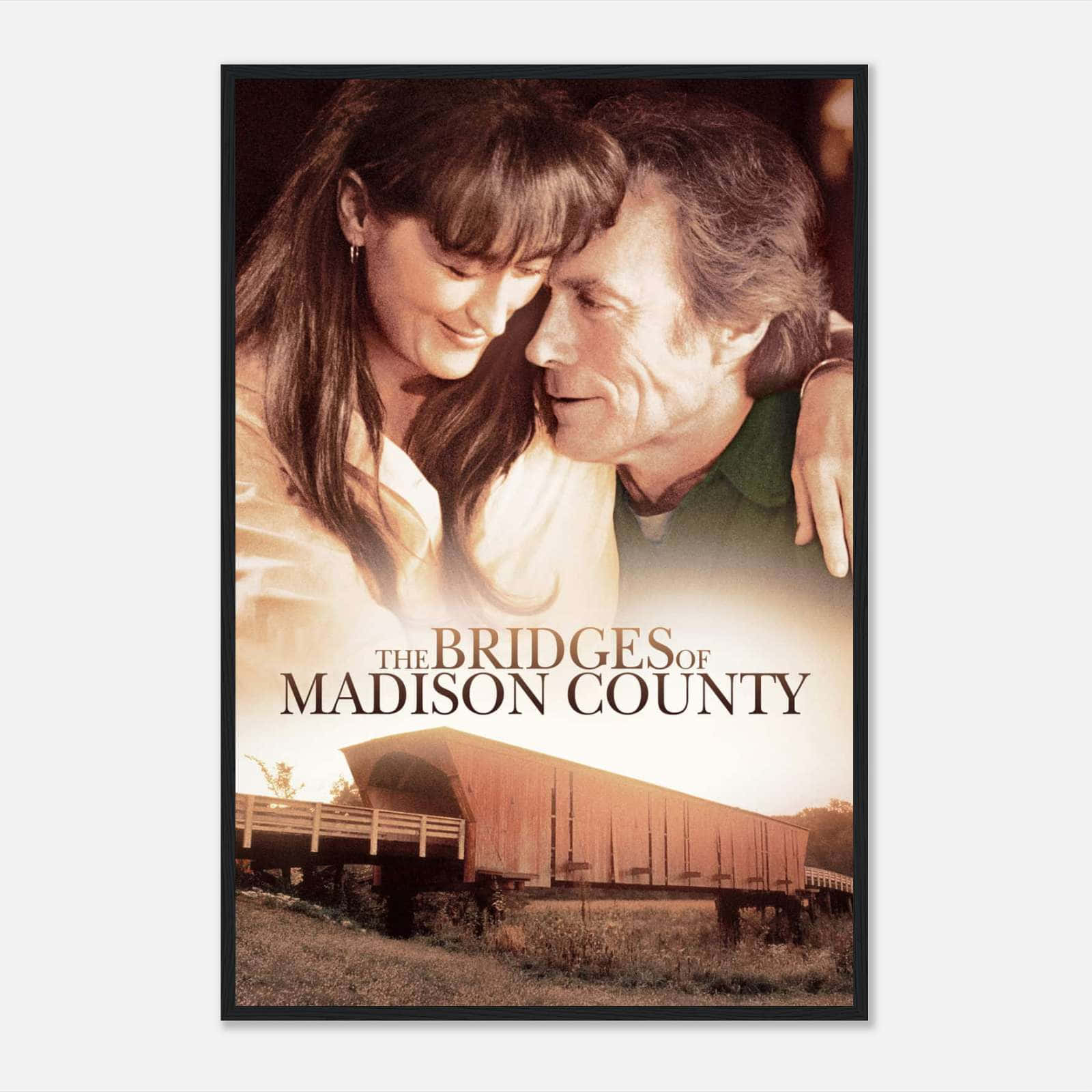 The Bridges of Madison County (1995) Movie Poster Print - Citiesbox