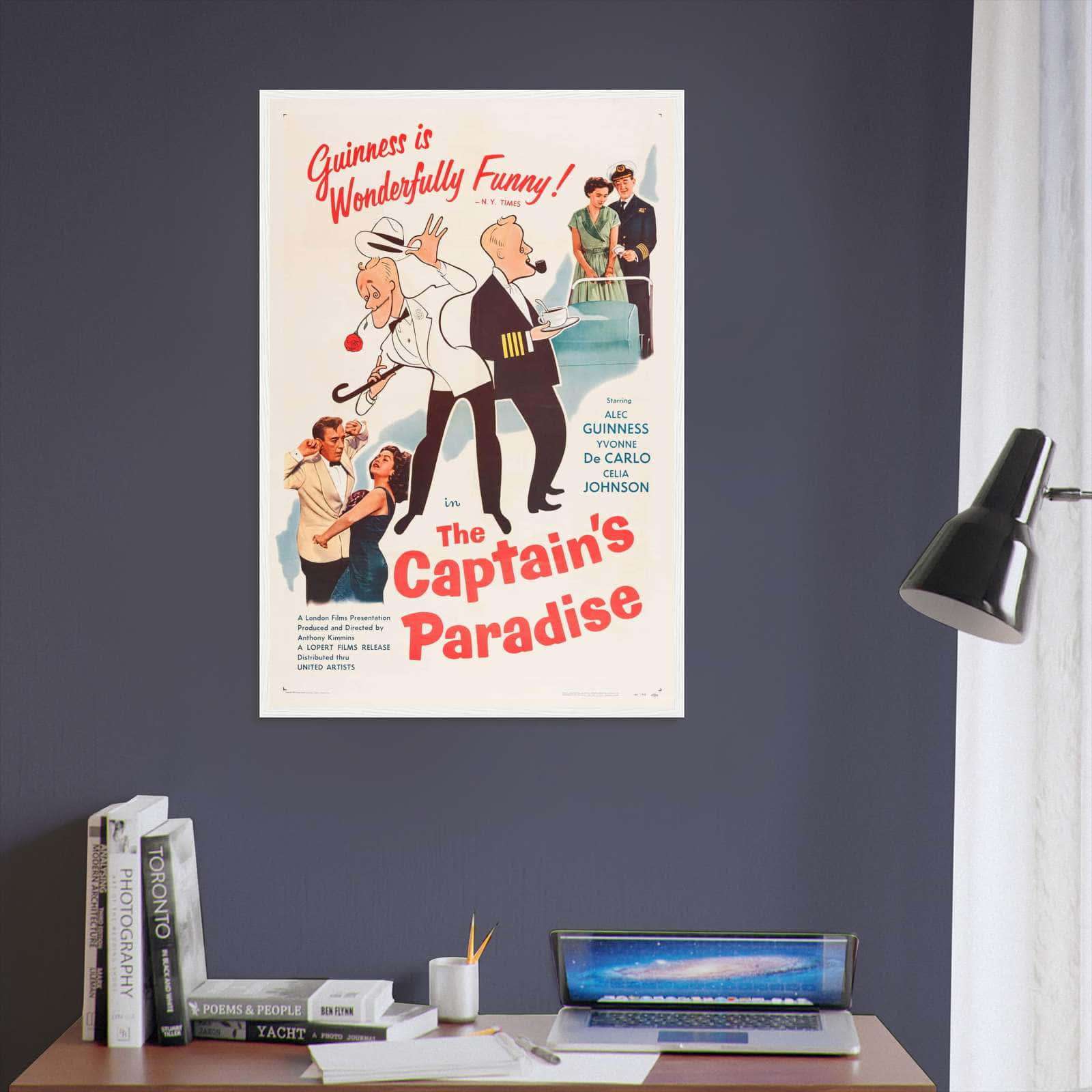 The Captain's Paradise (1953) Movie Poster Print - Citiesbox