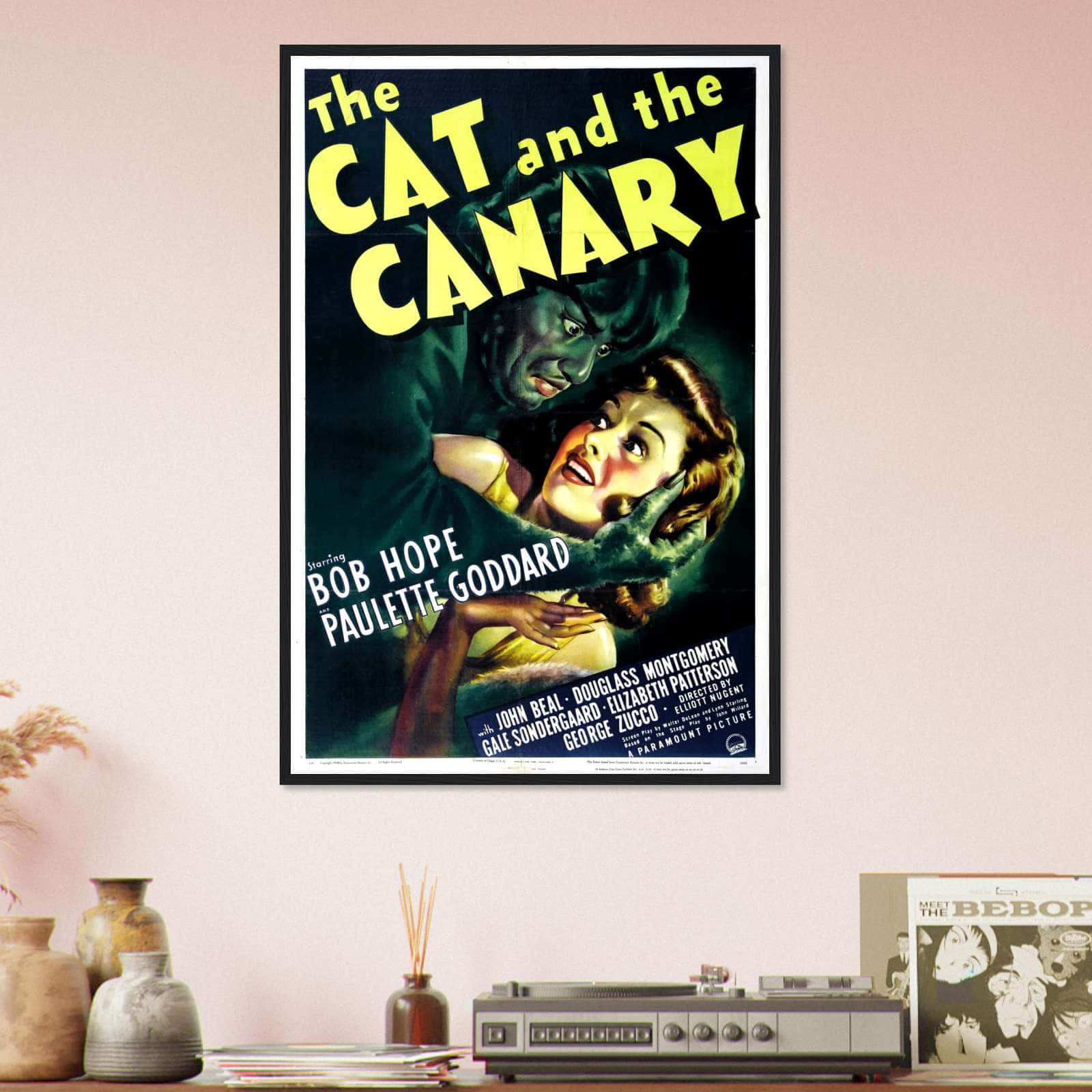 The Cat and the Canary (1939) Movie Poster Print - Citiesbox