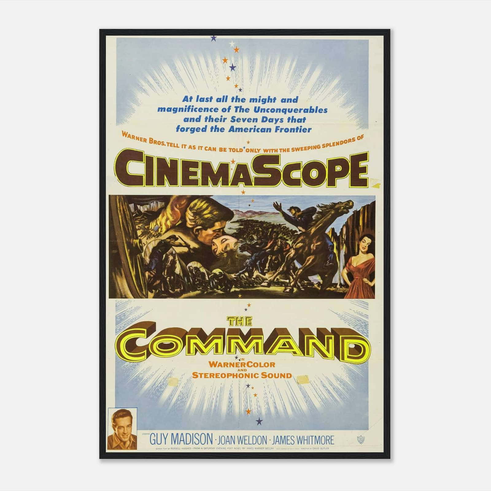 The Command (1954) Movie Poster Print - Citiesbox