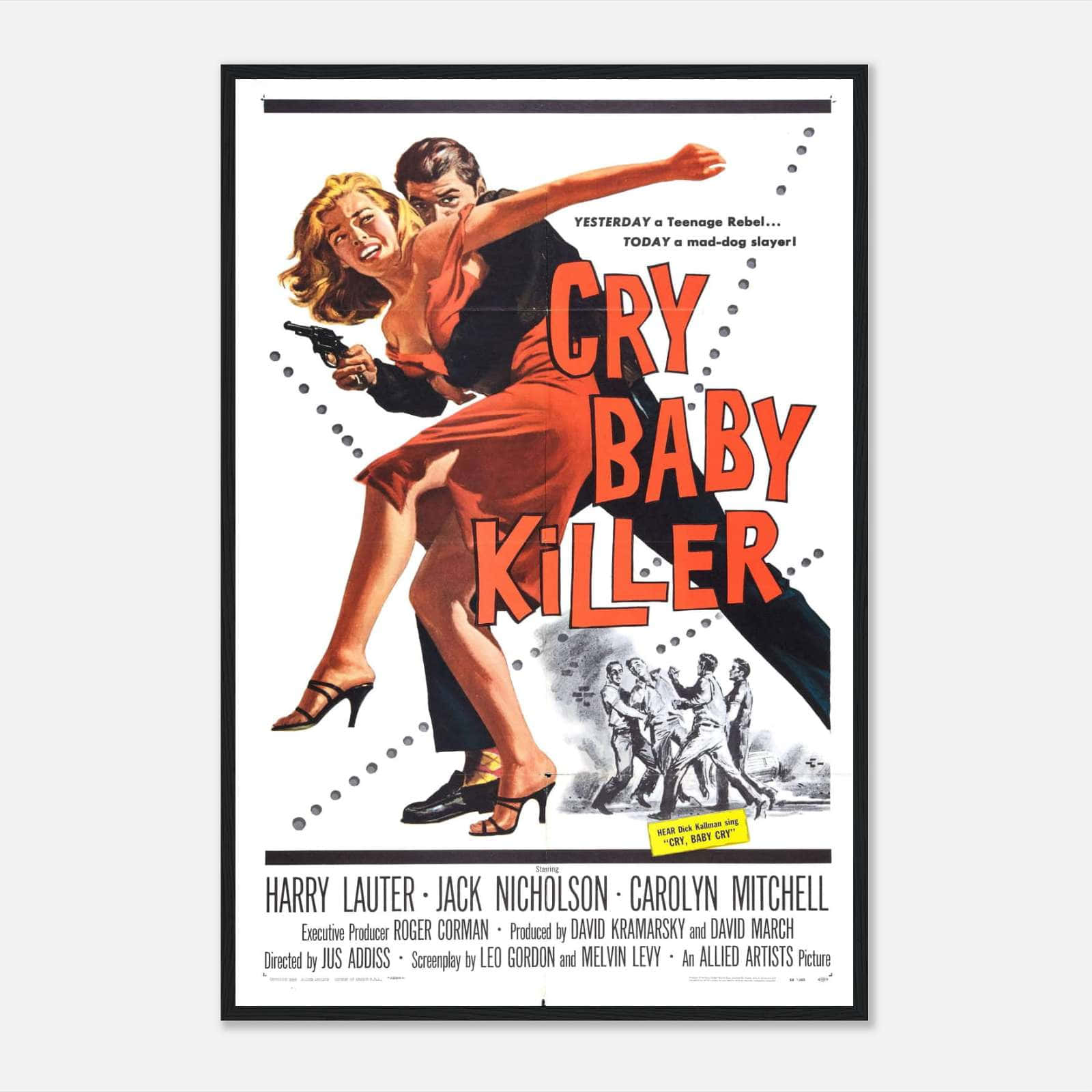 The Cry Baby Killer (1958) Movie Poster Print - Citiesbox