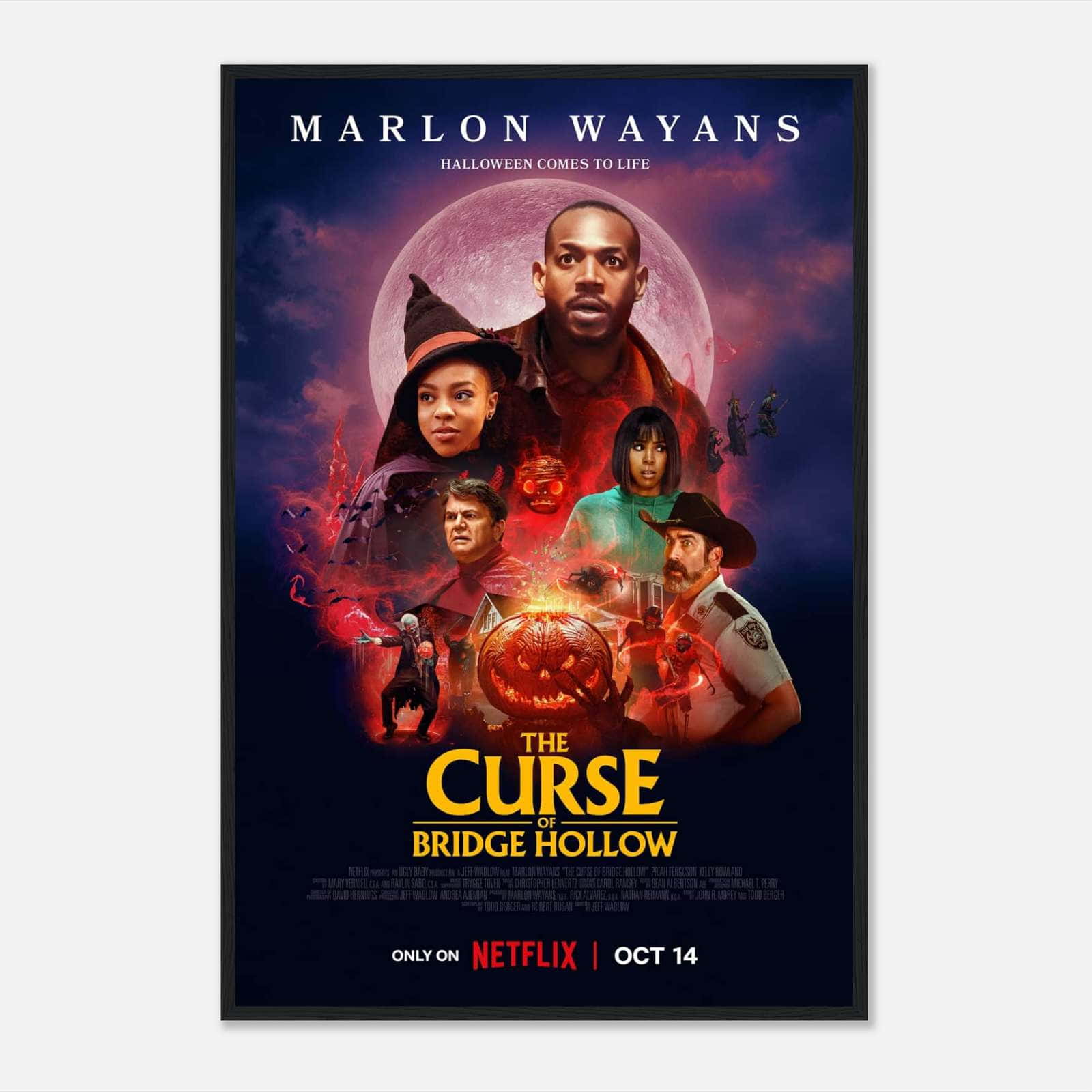 The Curse of Bridge Hollow (2022) Movie Poster Print - Citiesbox