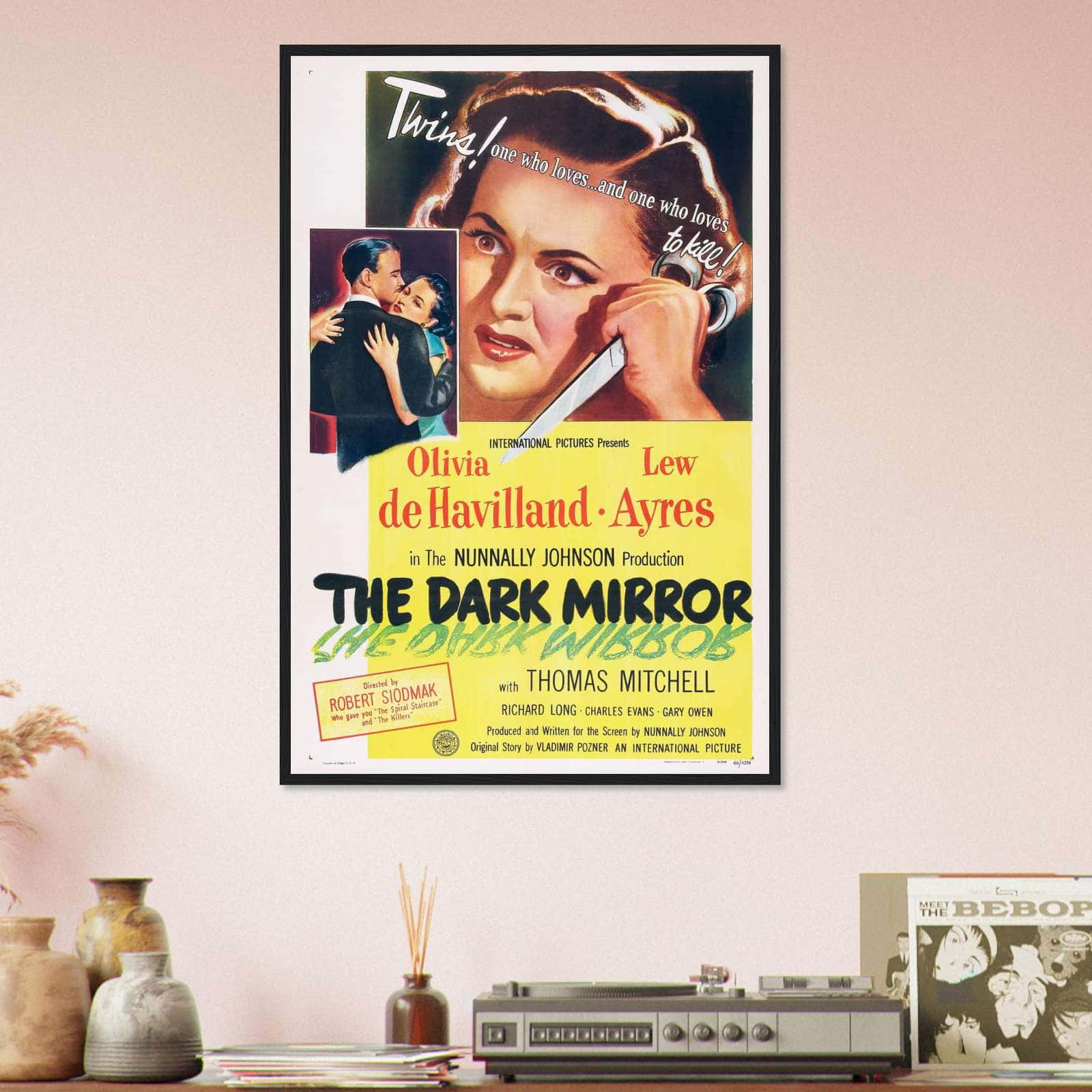 The Dark Mirror (1946) Movie Poster Print - Citiesbox