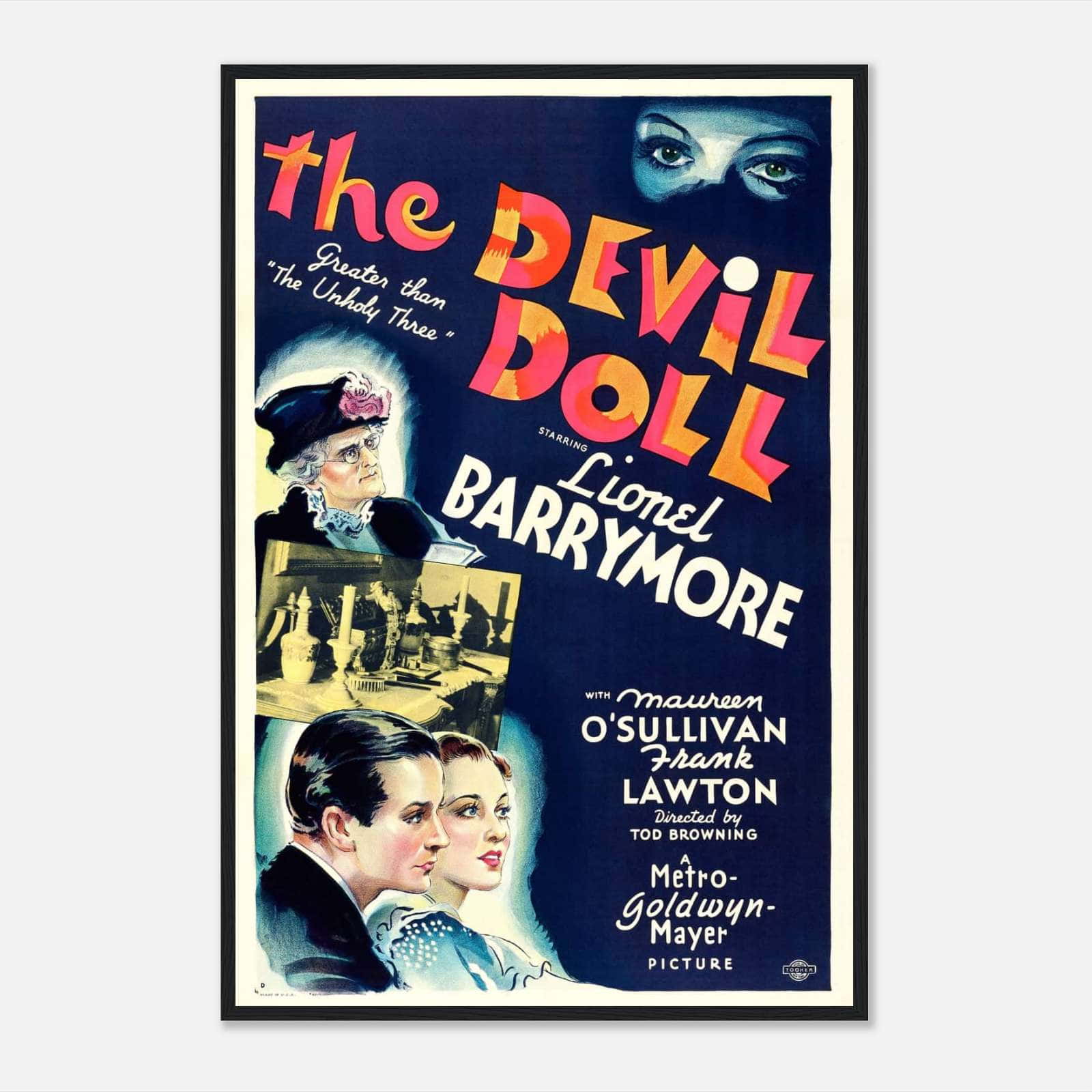 The Devil-Doll (1936) Movie Poster Print - Citiesbox