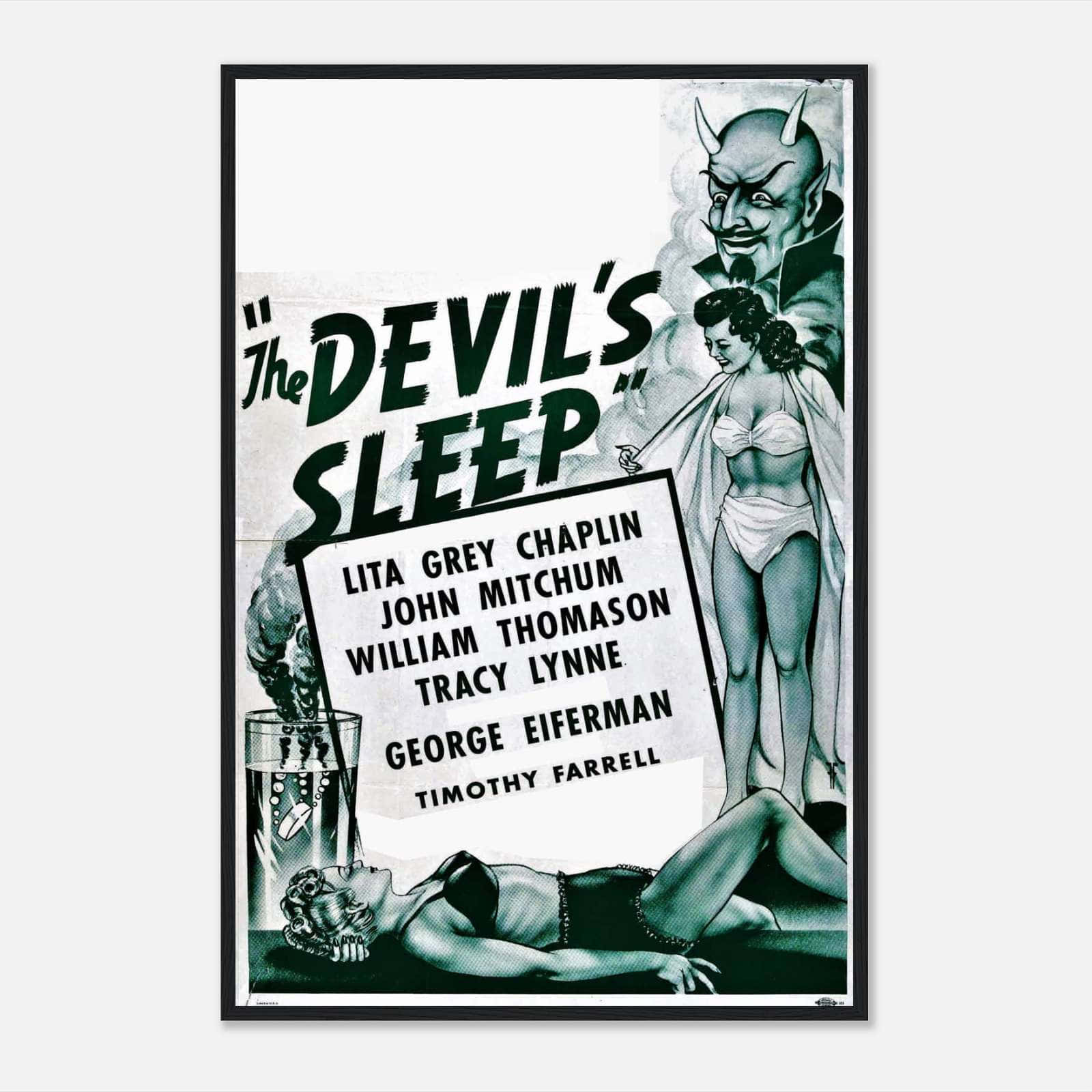 The Devil's Sleep (1949) Movie Poster Print - Citiesbox