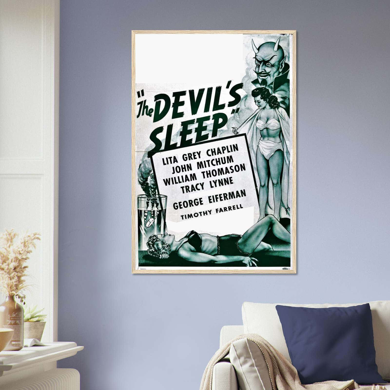 The Devil's Sleep (1949) Movie Poster Print - Citiesbox