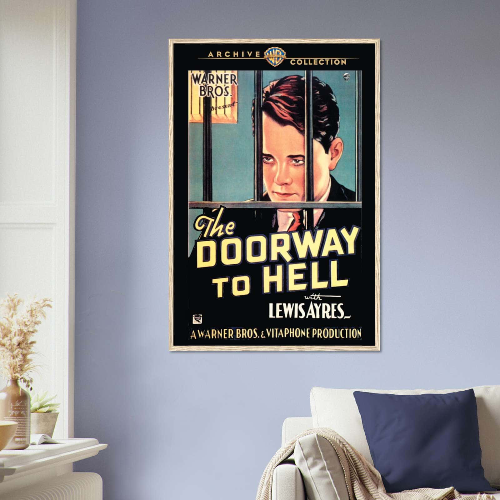 The Doorway to Hell (1930) Movie Poster Print - Citiesbox