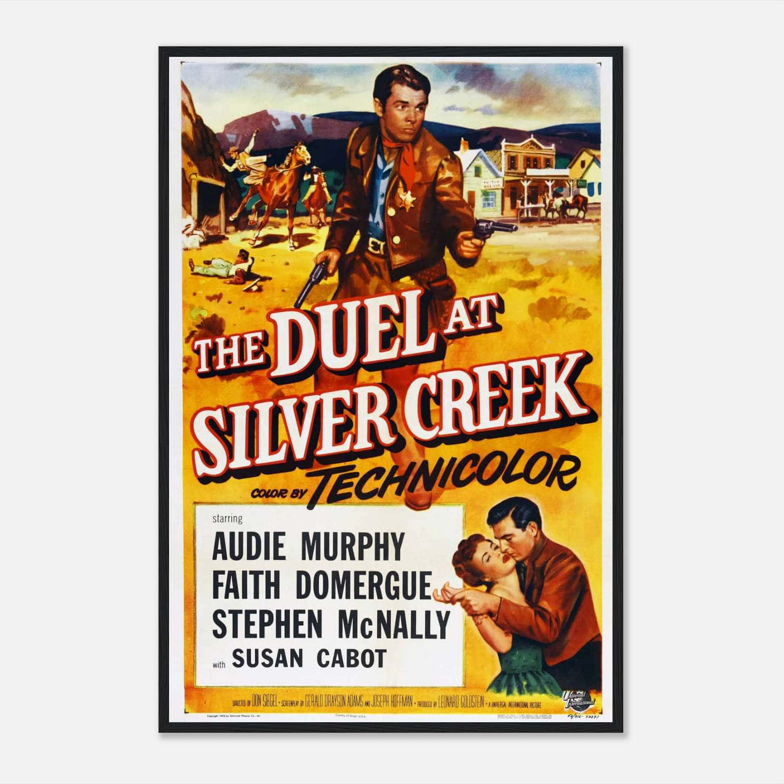 The Duel at Silver Creek (1952) Movie Poster Print - Citiesbox