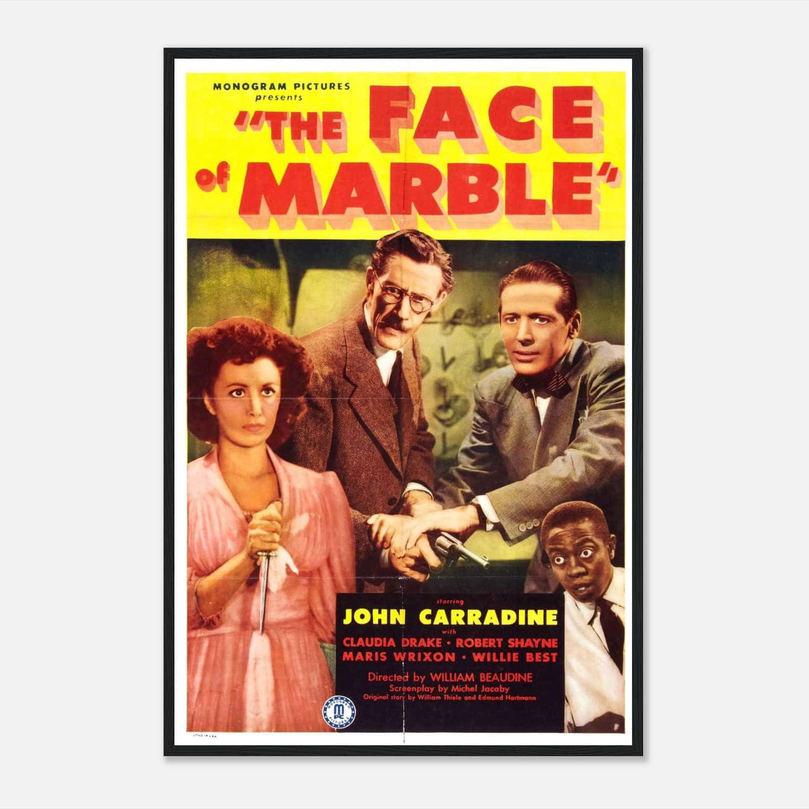 The Face of Marble (1946) Movie Poster Print - Citiesbox