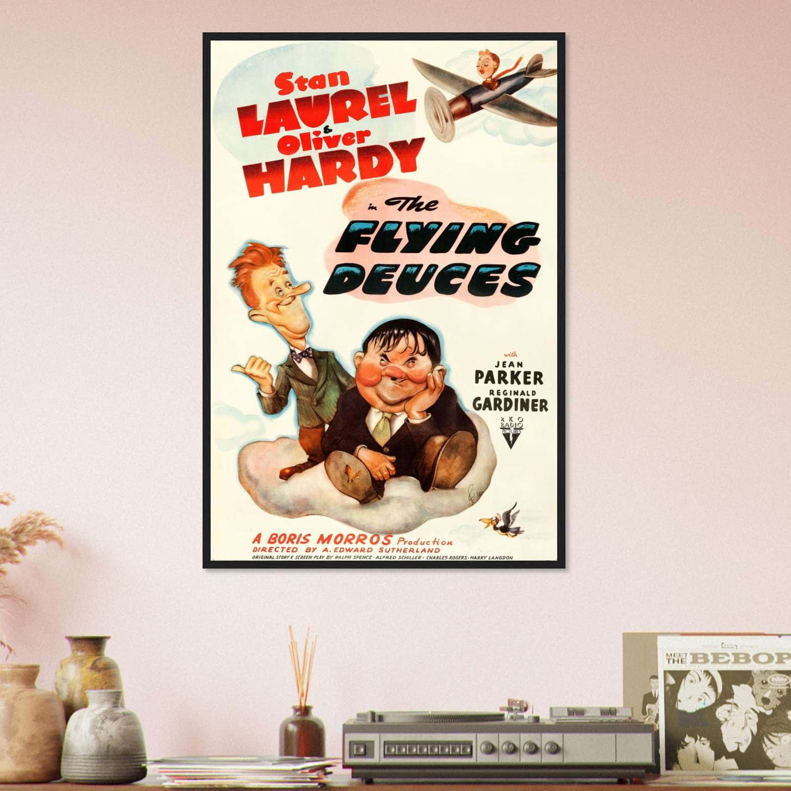 The Flying Deuces (1939) Movie Poster Print - Citiesbox