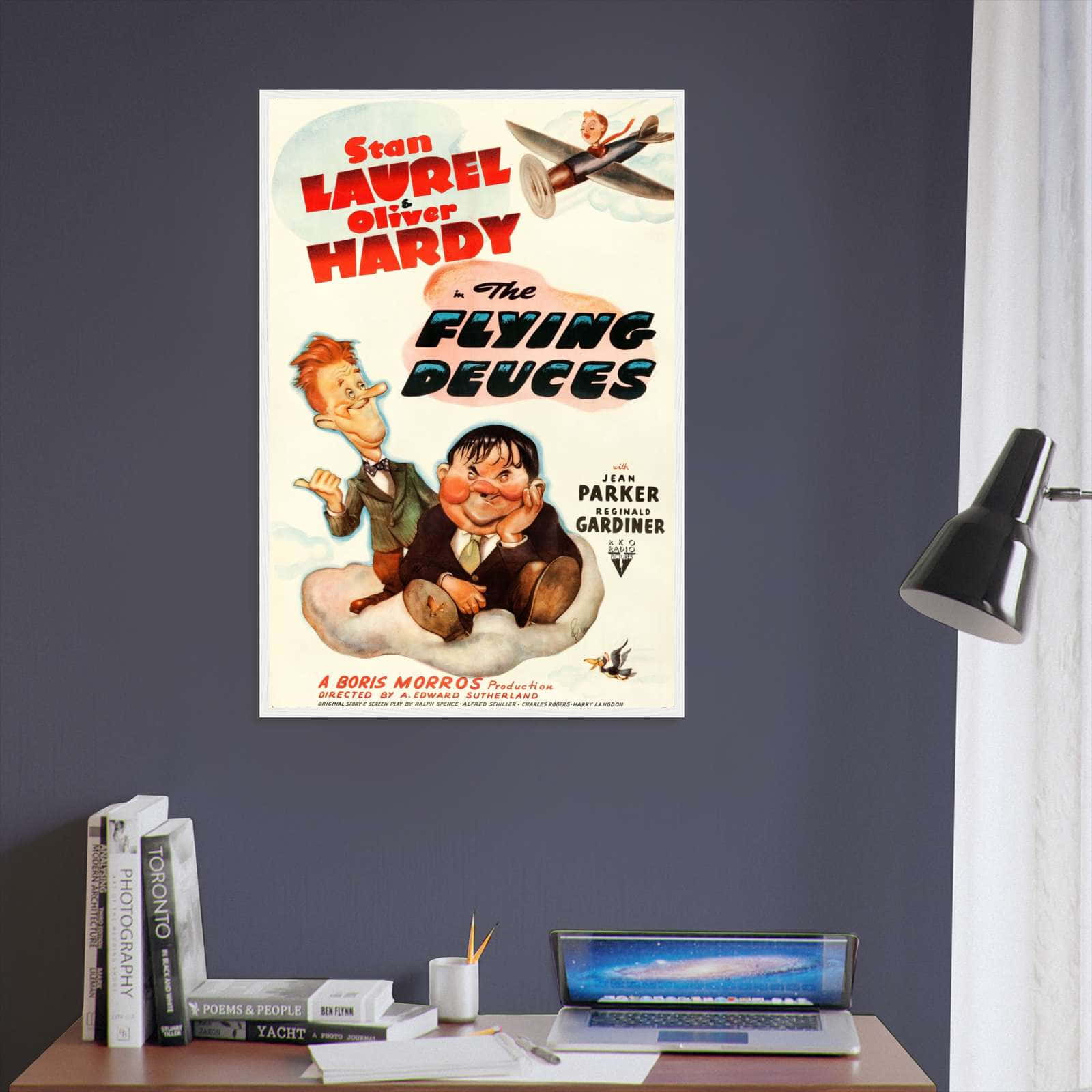 The Flying Deuces (1939) Movie Poster Print - Citiesbox